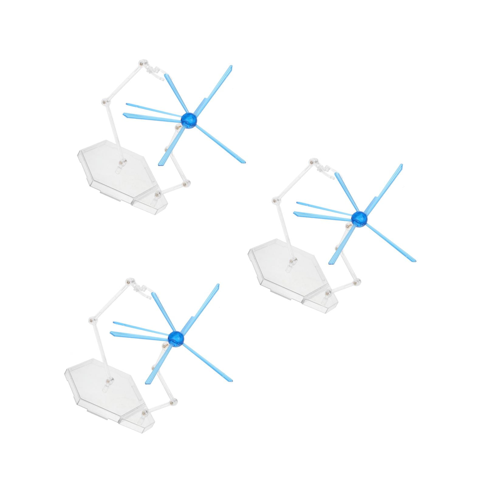 WORGEOUS 3 Sets Adjustable Figure Stand For Stop Motion Figures Display ...