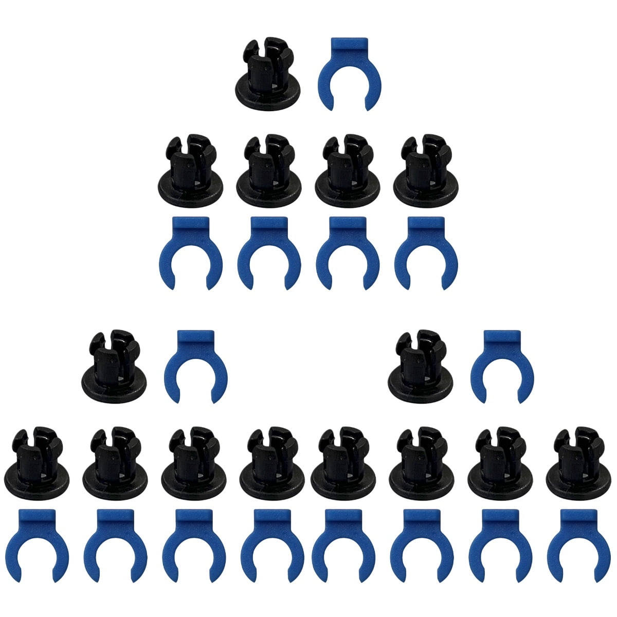 WORGEOUS 3 Sets Collet Clip Tube Coupling 3D Printer Extruder Hotend ...