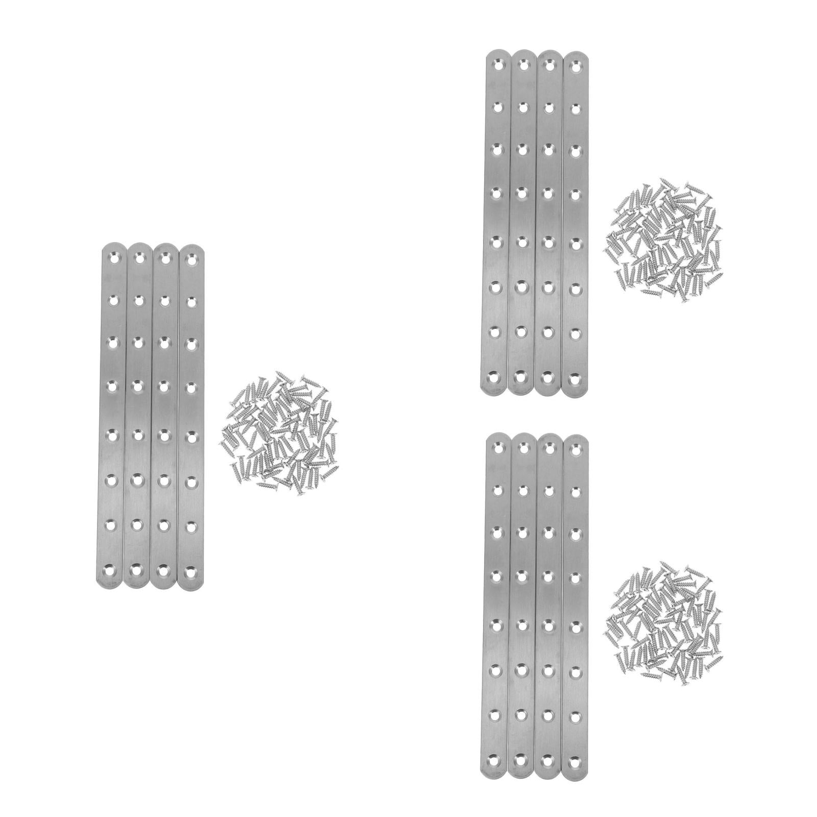 GOOHOCHY Raindrops 3 Sets Flat Mending Plate with Screws Stainless ...
