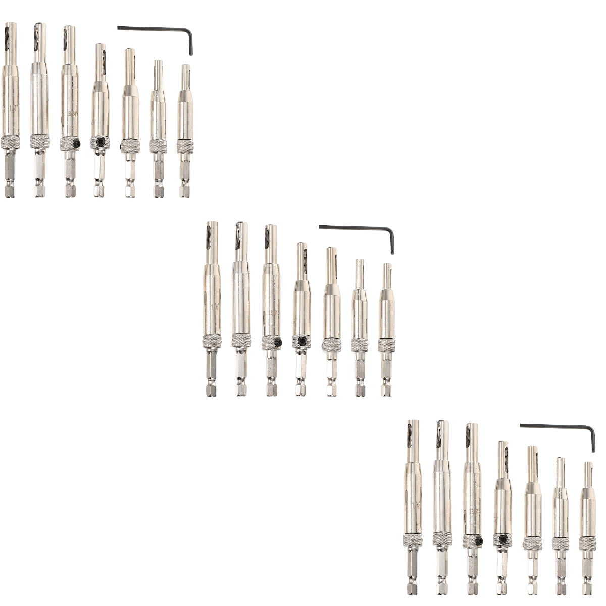 WORGEOUS 3 Sets Hinge Installation Tool Hinge Drilling Kit Practical ...