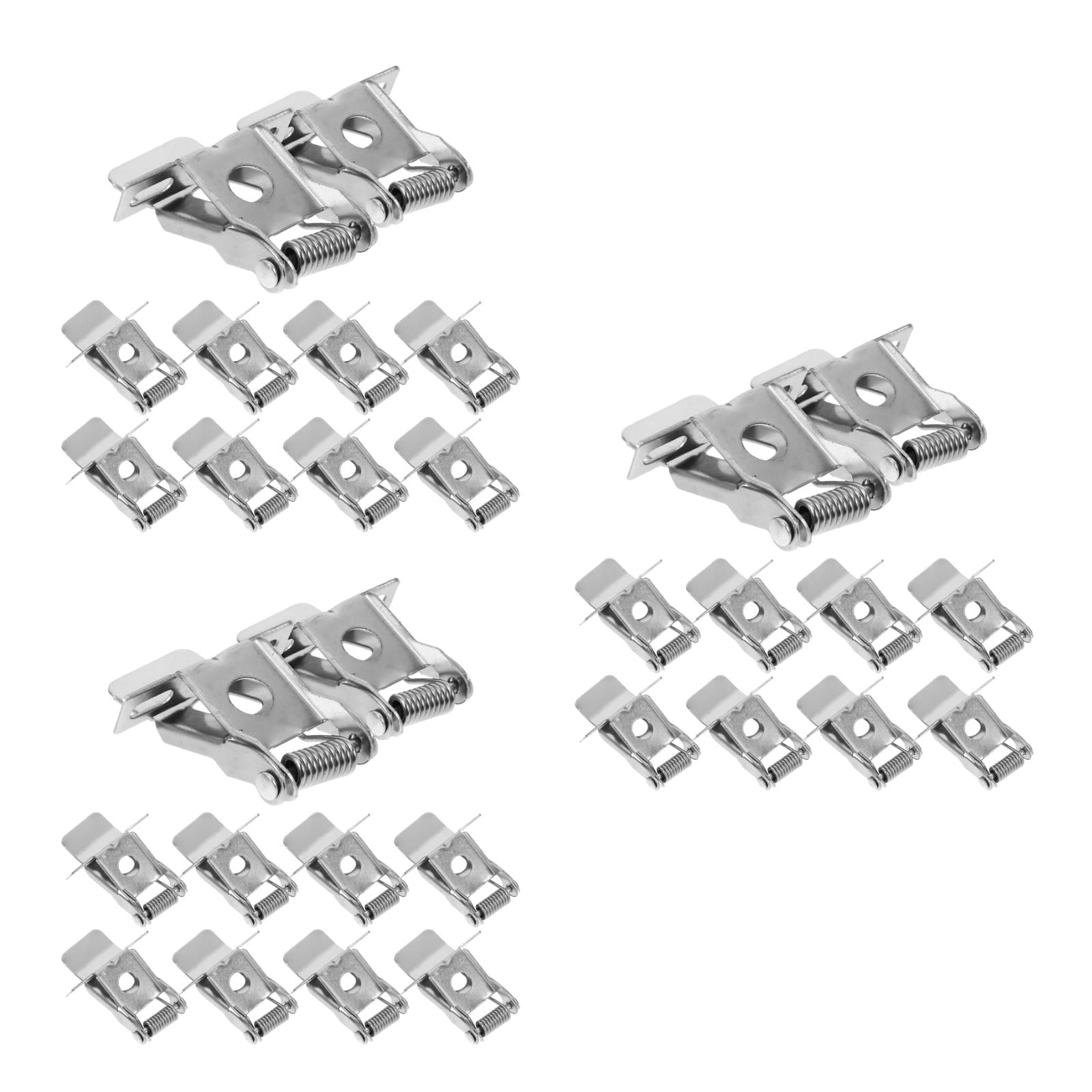 WORGEOUS 3 Sets Panel Light Spring Clip Downlight Retaining Clamp Light ...