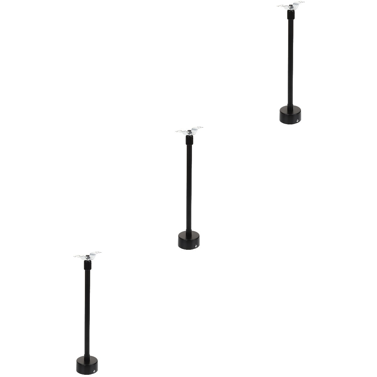 WORGEOUS 3 Sets Pendant Light Fixture Extension Rod Chandelier Light ...