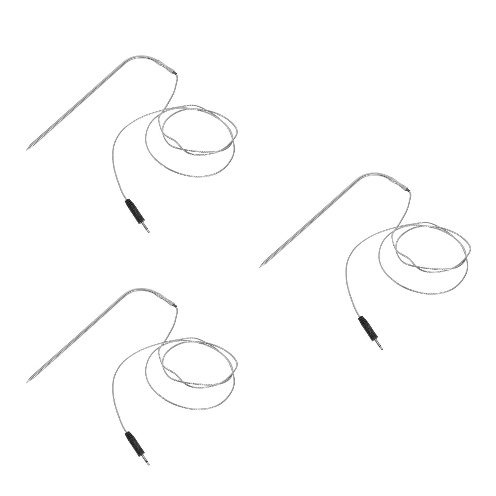 WORGEOUS 3 Sets Of Thermometer Temperature Probe With Clip Thermometer ...