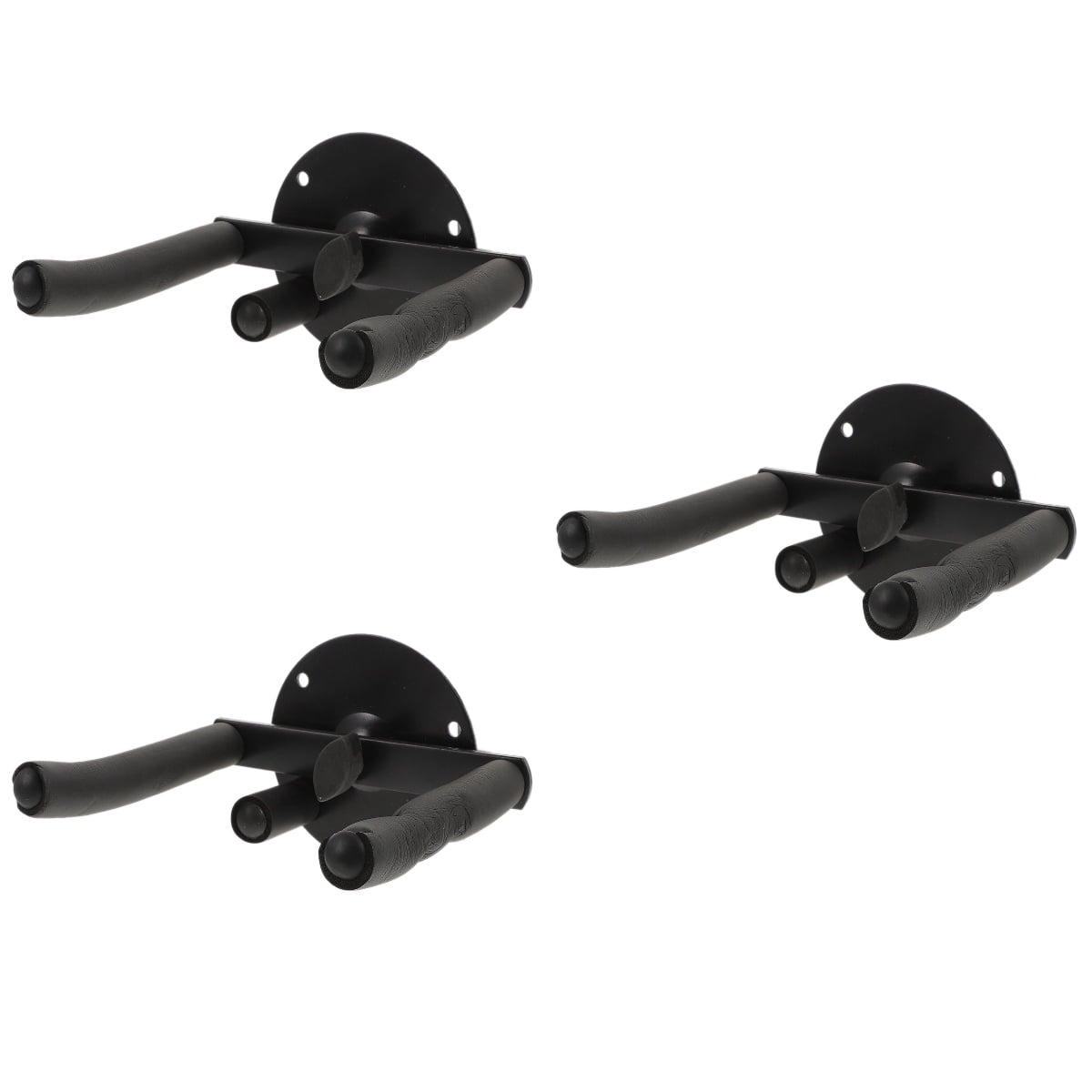 WORGEOUS 3 Sets Wall Mount Trumpet Holder Metal Trumpets Rack Piccolo ...