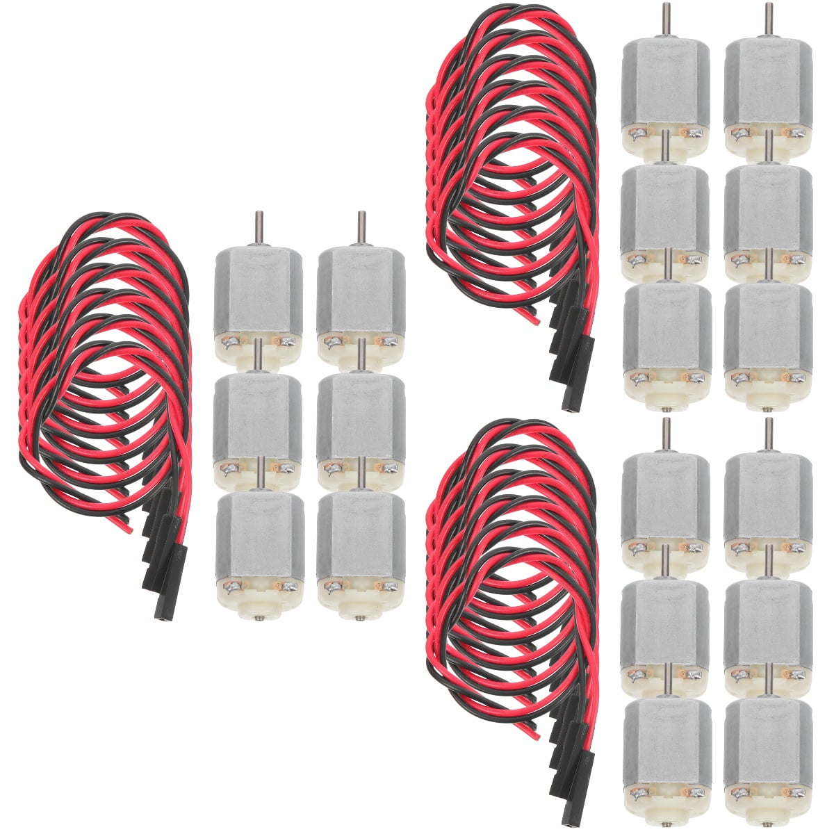 WORGEOUS 3 Sets of Micro Electric Motor Car Boat Model Motor Hobby ...