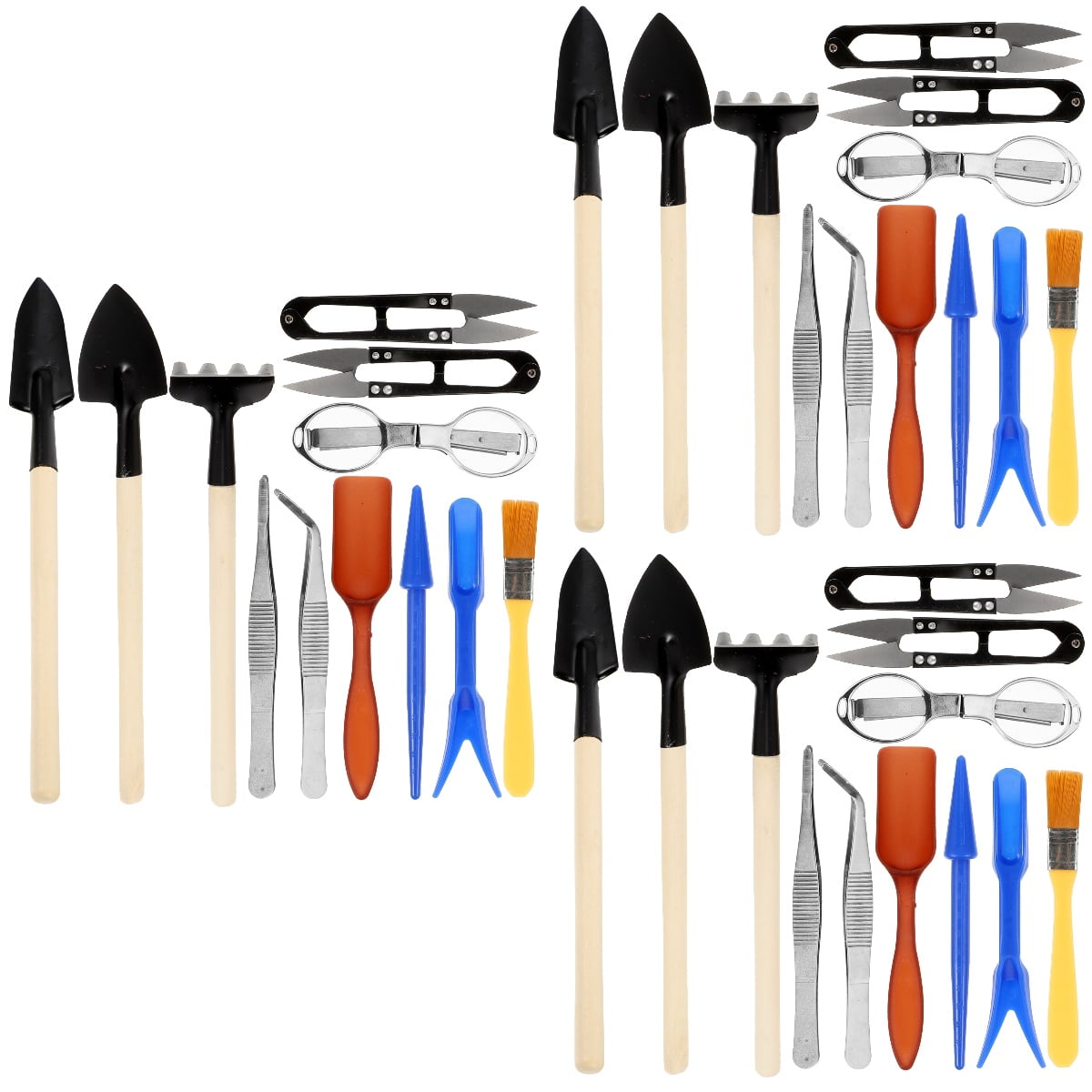WORGEOUS 3 Sets of Planting Shovels Tools Small Gardening Gadgets Metal ...