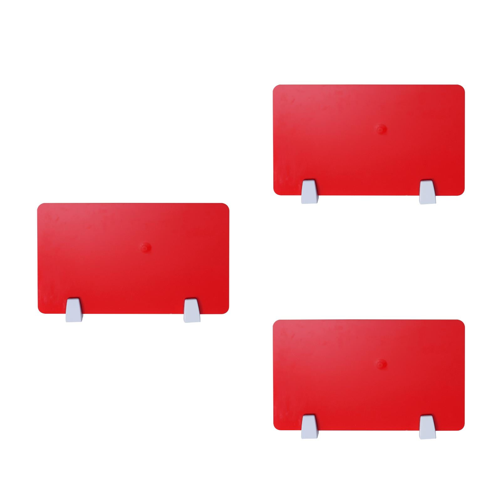 WORGEOUS 3 pcs Desk Divider, 50x30cm Desktop Panel Countertop Desk ...