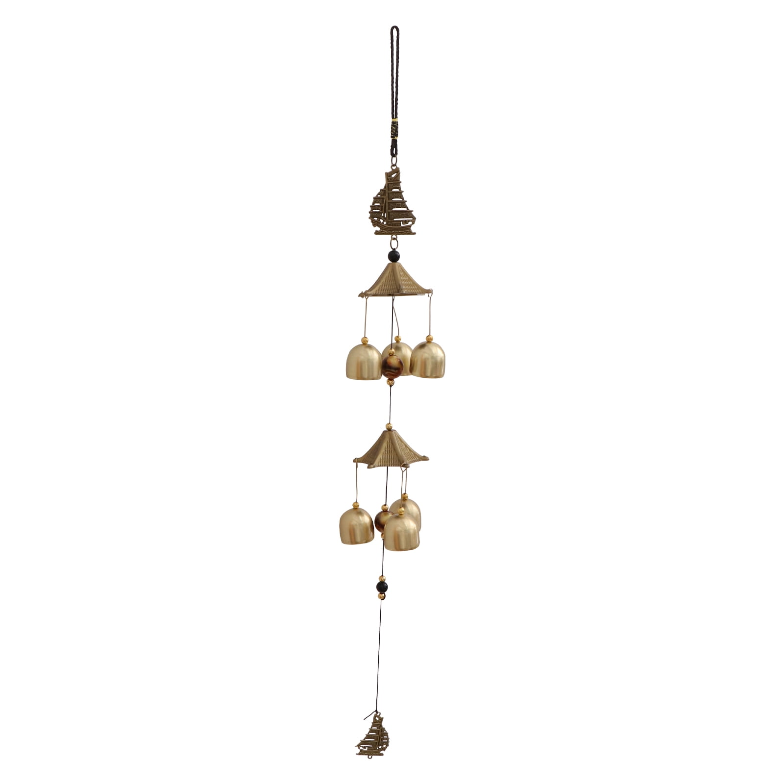 WORGEOUS 3 pcs Metal Wind-bell Antirust Wind Chimes Auspicious Hanging ...