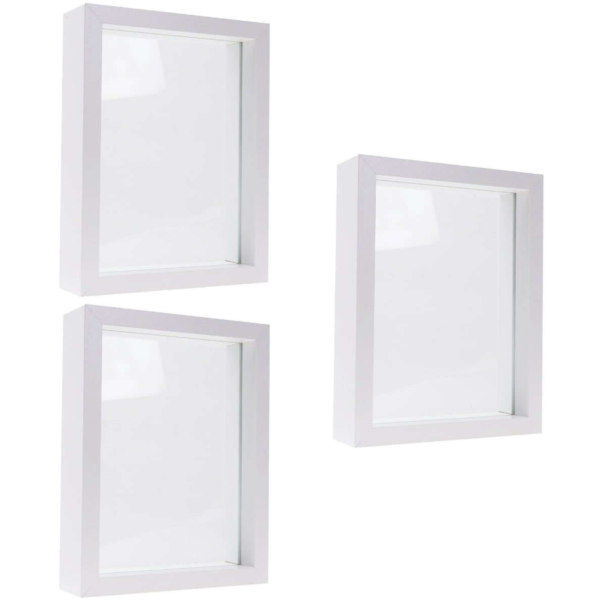 WORGEOUS 3 pcs Simple Elegant Specimen Holder Photo Holder Glass Frame ...