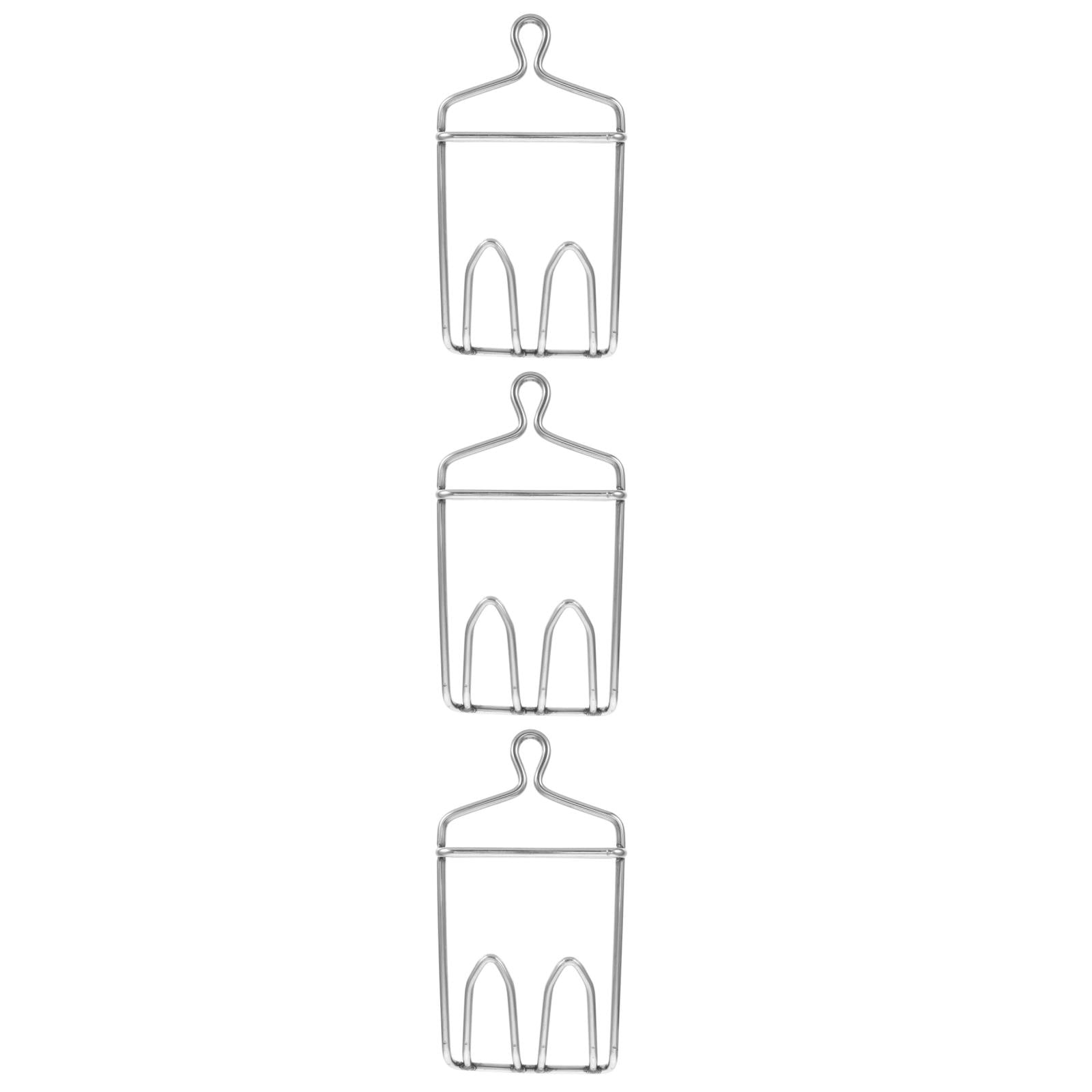 WORGEOUS 3 pcs Slaughter Chicken Hanger Outdoor Goose Hanging Hook Meat ...