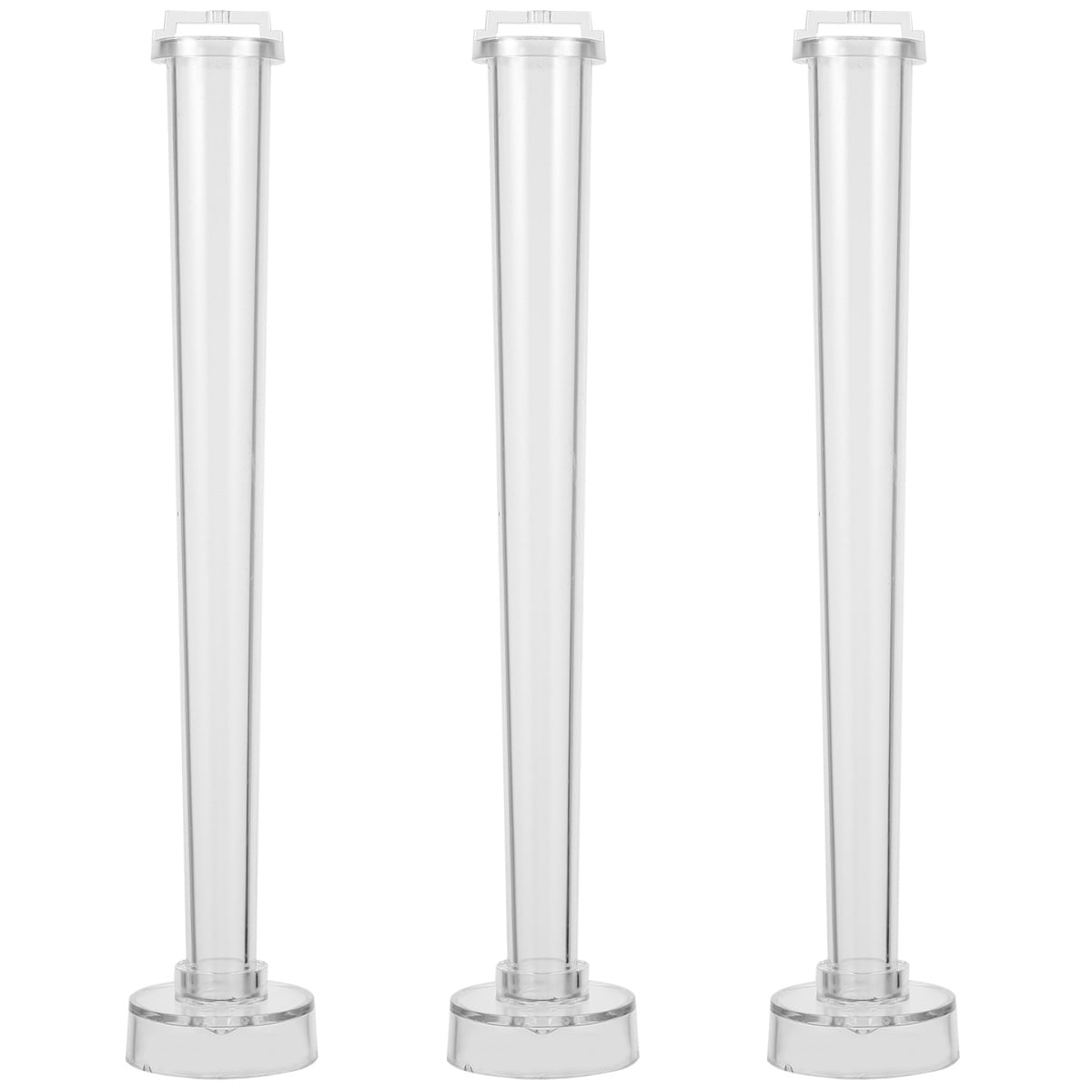 WORGEOUS 3 pcs Tapered Rod Designed Candle Making Mold Candle Mold for ...