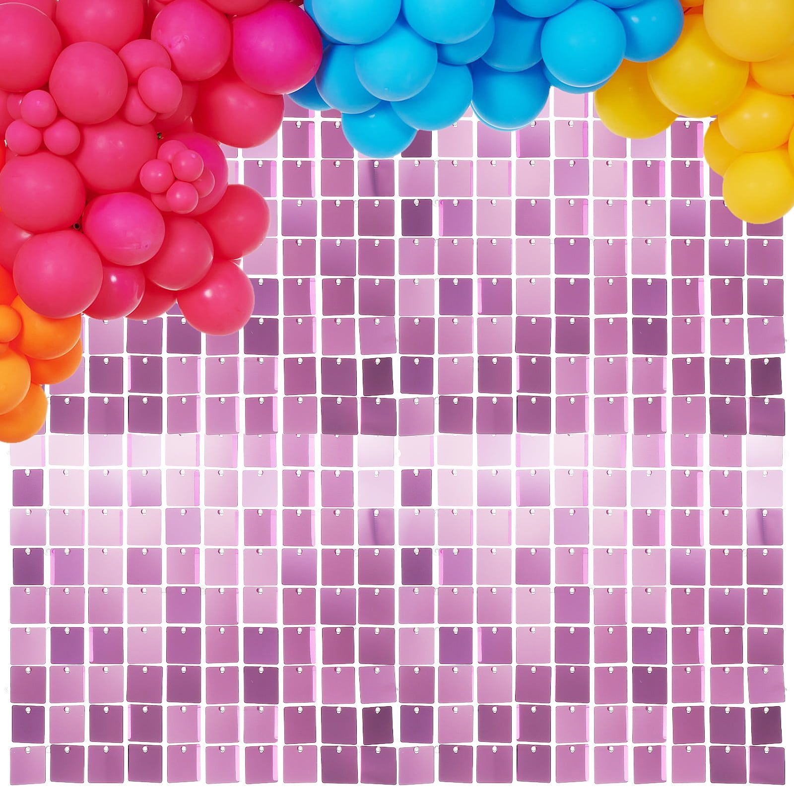 WORGEOUS 30 Pcs Disco Wall Backdrop Decorative Mirror Wind Panel ...