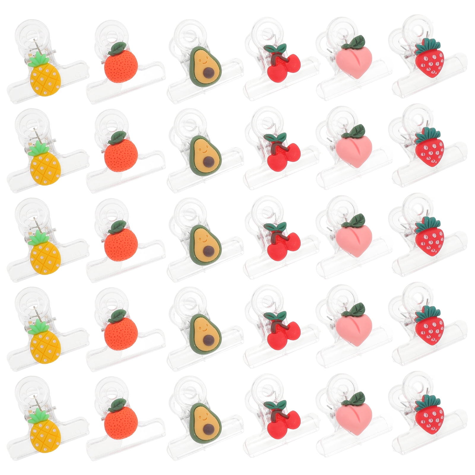 WORGEOUS 30 Pcs Kitchen Clips for Bags Fruit Sealing Student - Walmart.com
