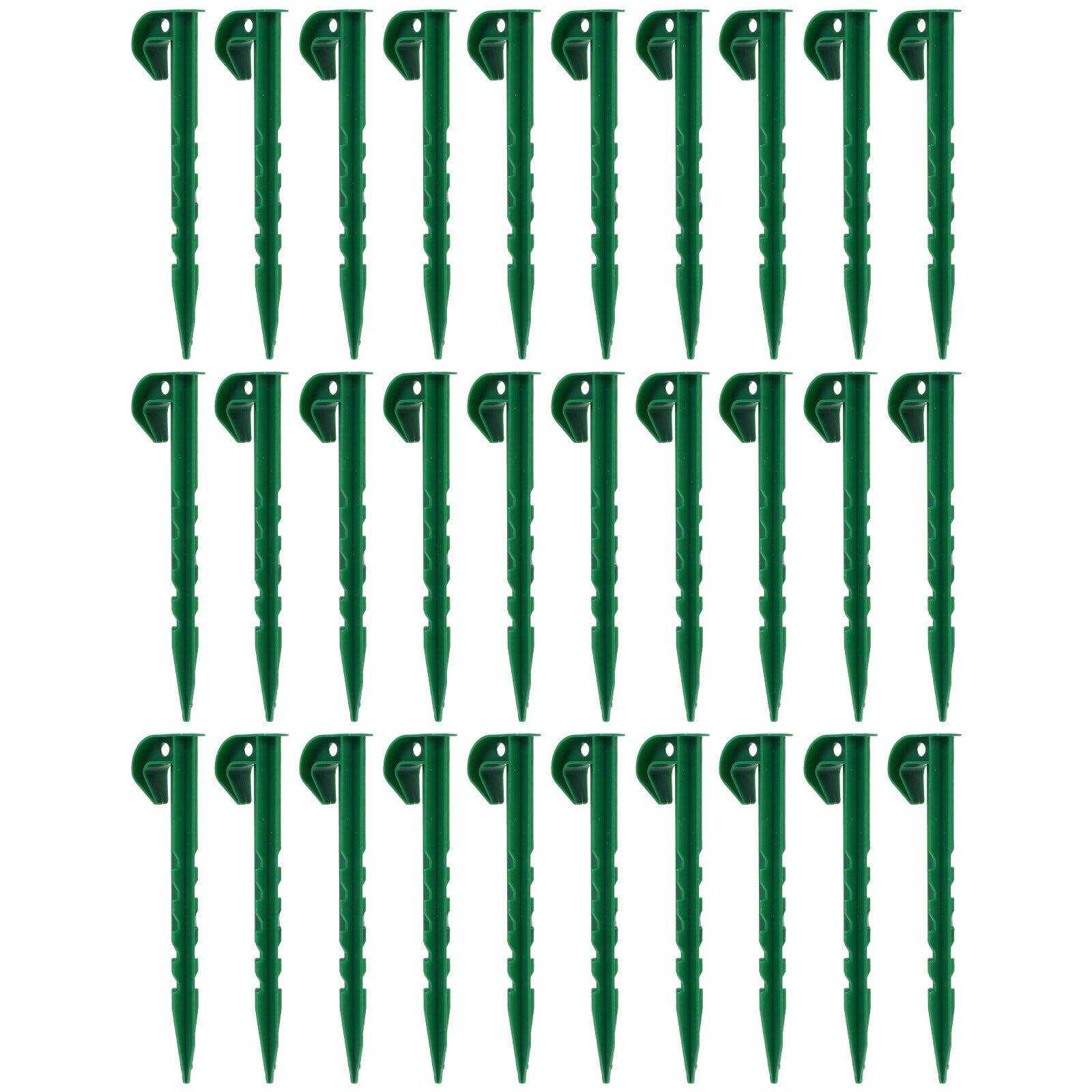 WORGEOUS 30 Pcs Plant Ground Spike Garden Nails Tent Stakes Mud Pegs ...