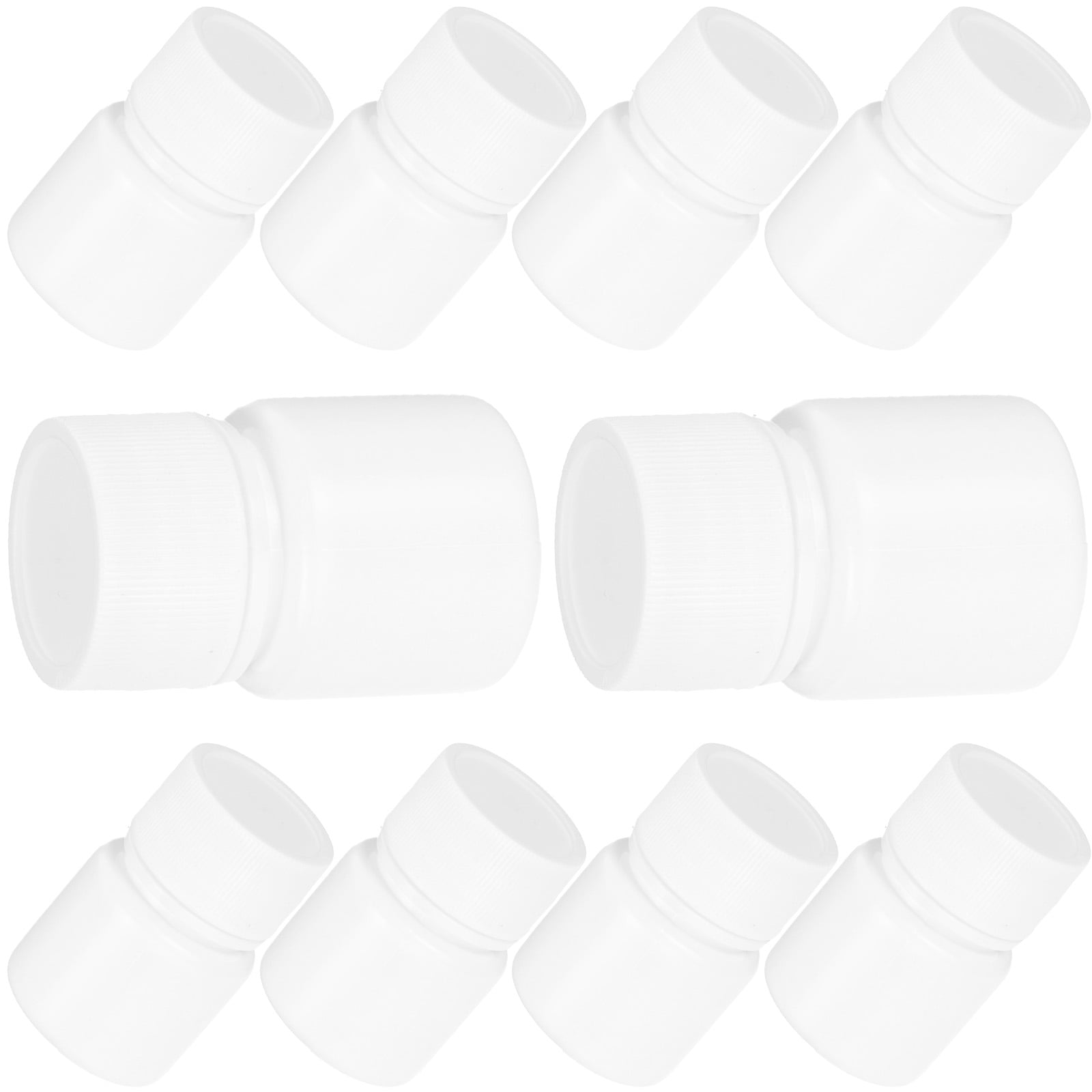 WORGEOUS 30 Pcs Plastic Bottle Medicine Containers Empty Pill Bottles ...
