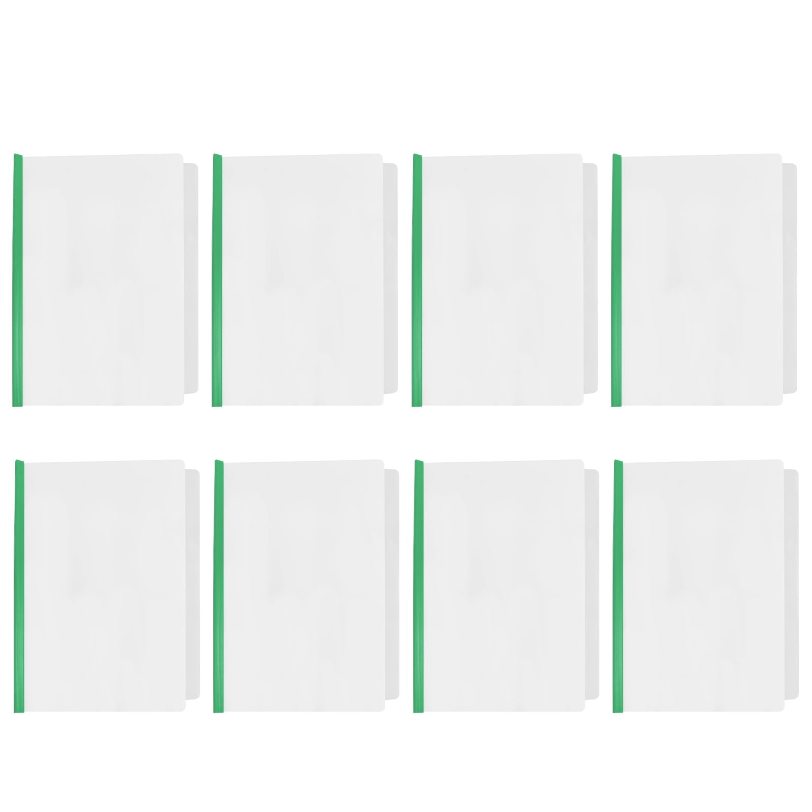 WORGEOUS 30 Pcs Report Folders Student Draw Rod Folders Transparent ...
