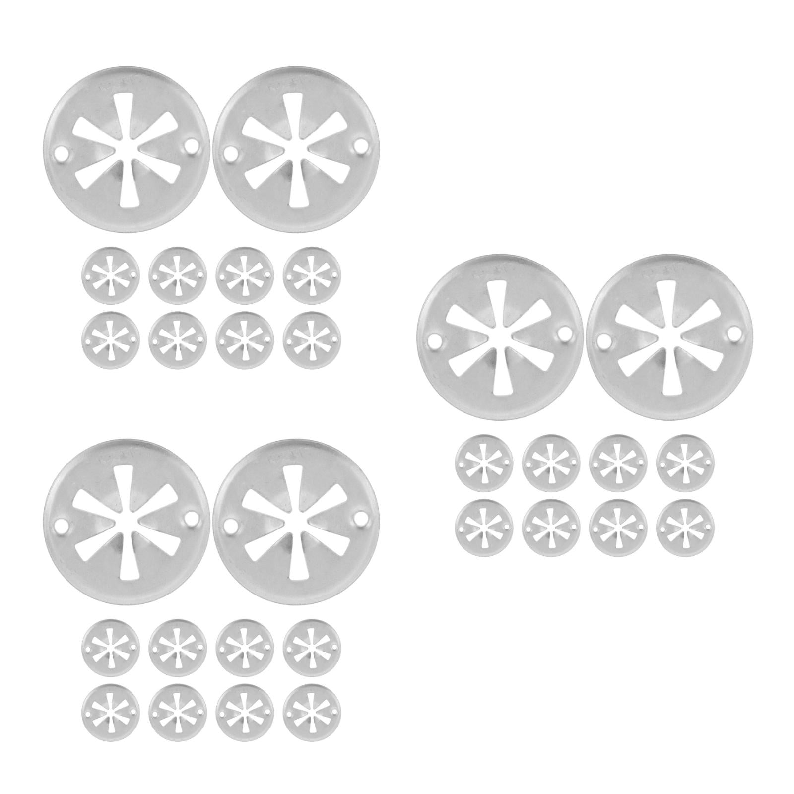 WORGEOUS 30 pcs Exhaust Heat Shield Clips Car Underbody Fastener Metal ...