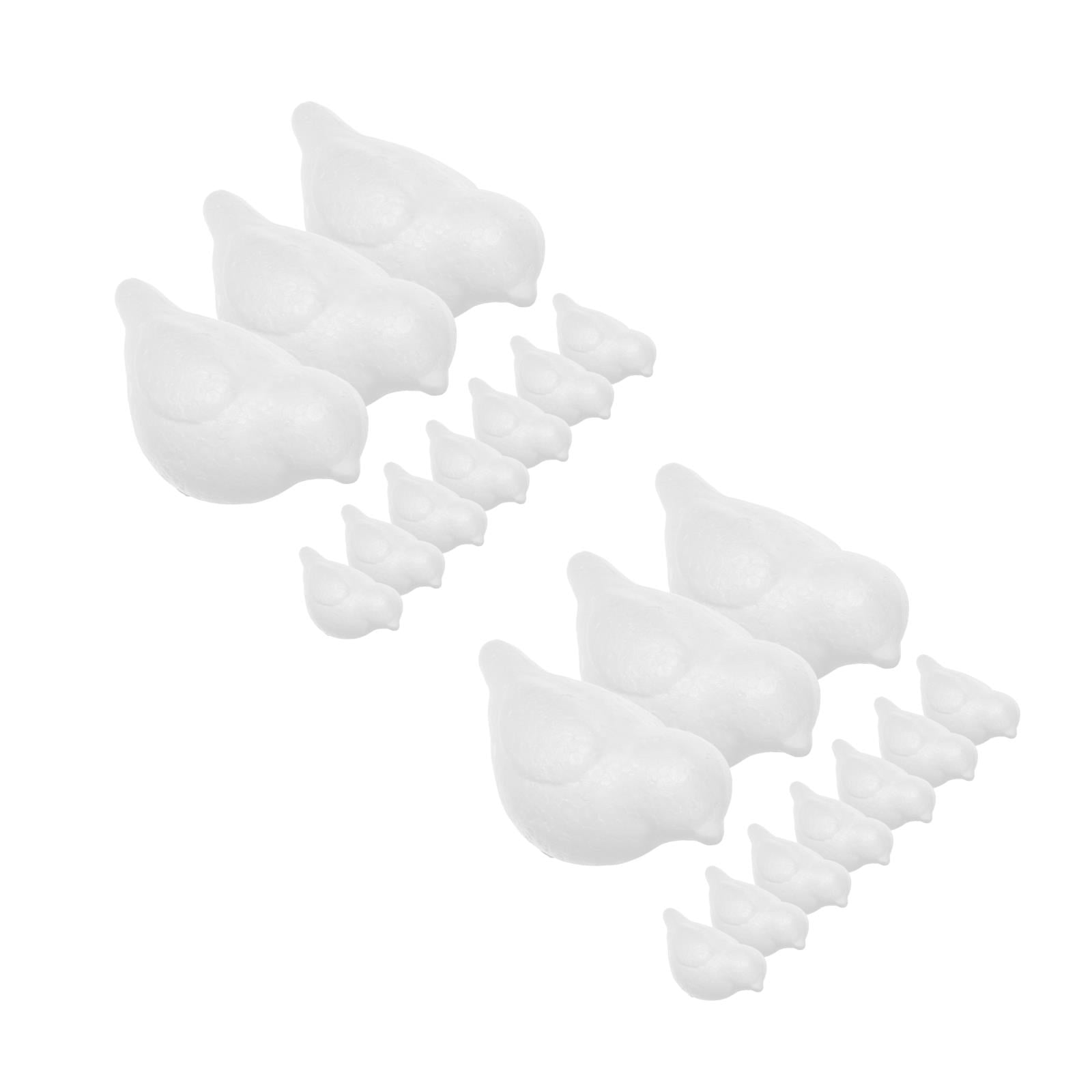 WORGEOUS 30 pcs Foams Bird Models Decorative Bird Model Diy Painting ...