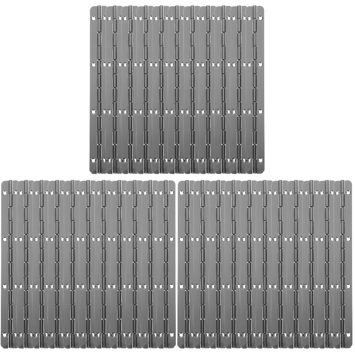 WORGEOUS 30 pcs Piano Hinge Long Table Hinge Flush Hinges 180 Degree ...