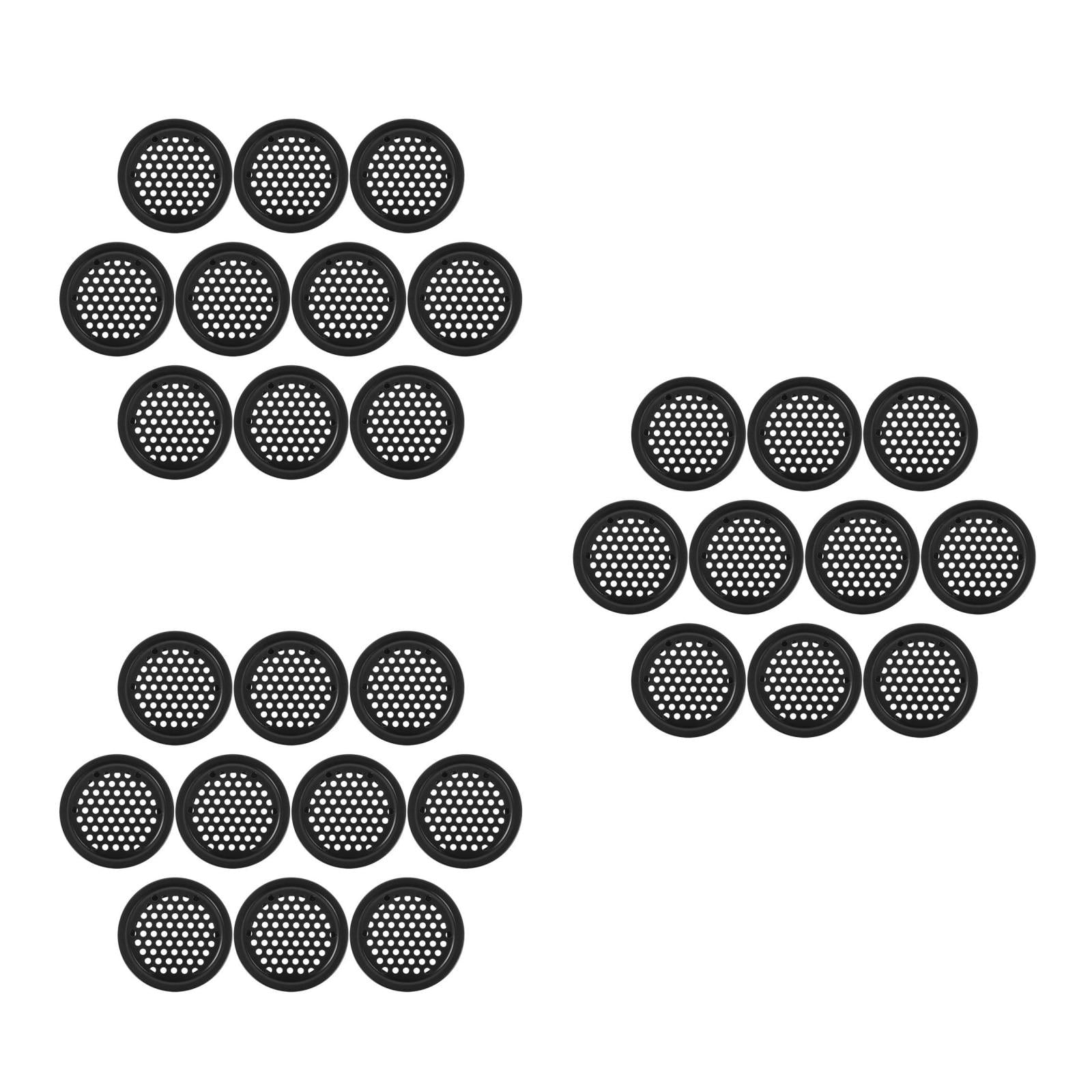 Worgeous 30 pcs Round Air Vents For Cabinet Ventilation Stainless Steel ...