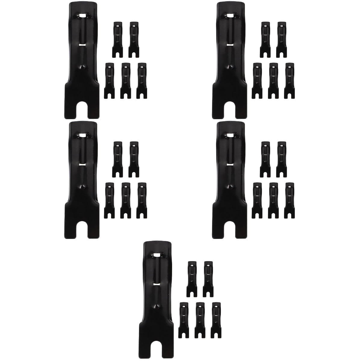 WORGEOUS 30 pcs Safety Flag Brackets Flag Mounting Brackets Triangular ...