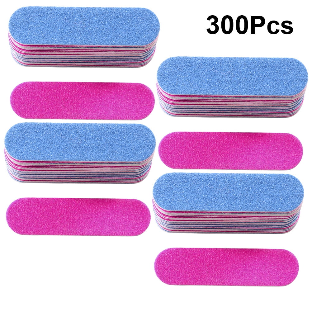 WORGEOUS 300 Pcs Flash Toe Nail Files for Thick Nails Kits Care Buffers ...