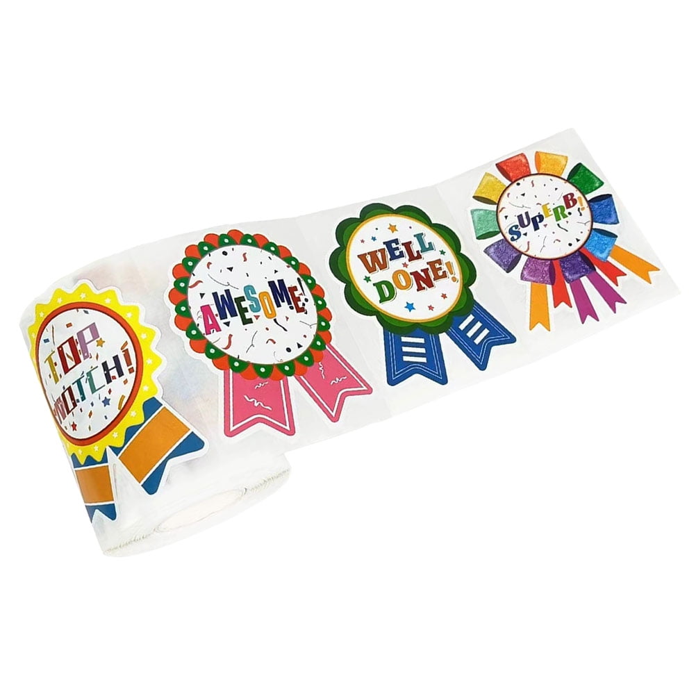 WORGEOUS 300 Pcs Medal Label Sticker Decoration Decorations Kids ...