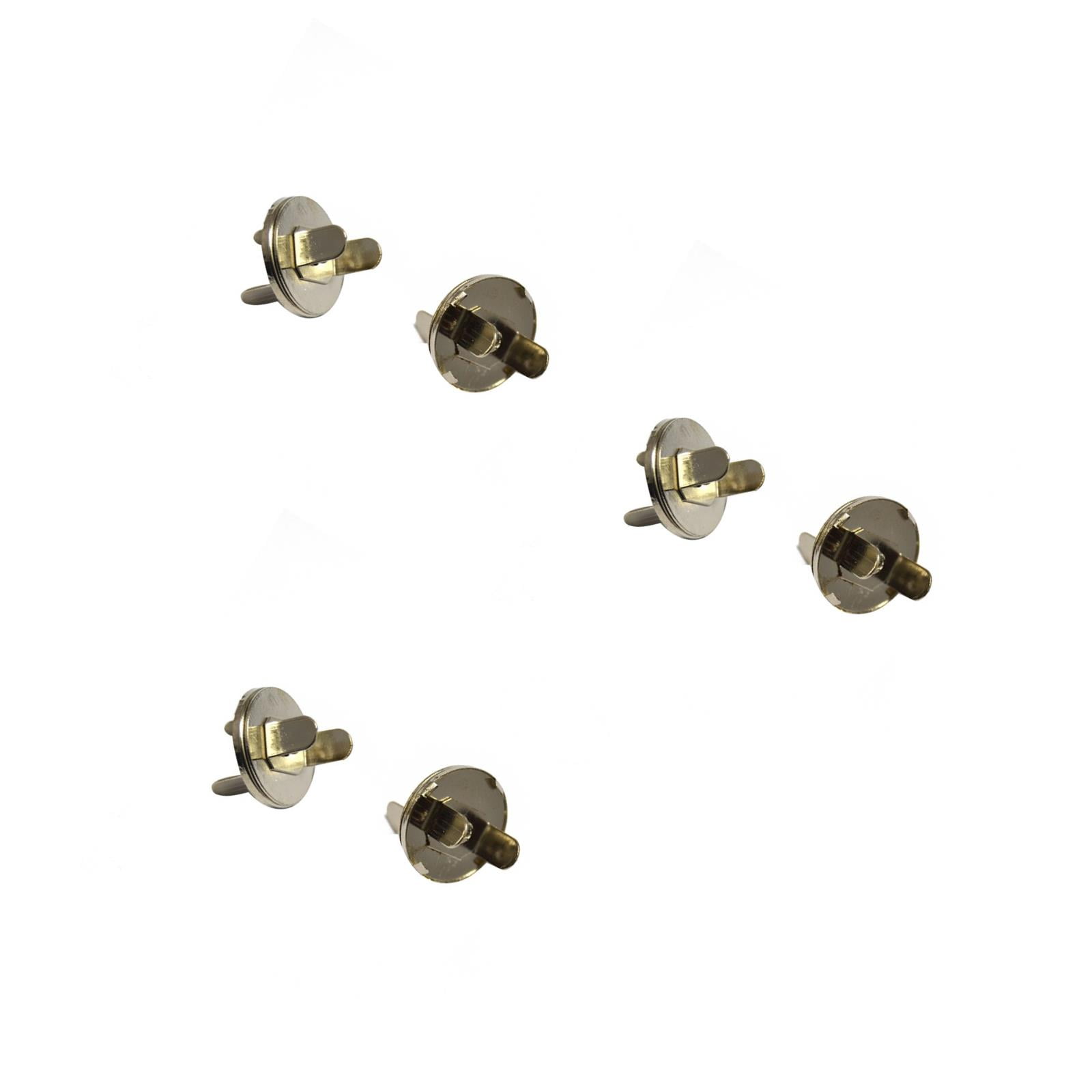 WORGEOUS 300 pcs 18mm Magnetic Button Clasp Snaps for Craft Purses Bags ...