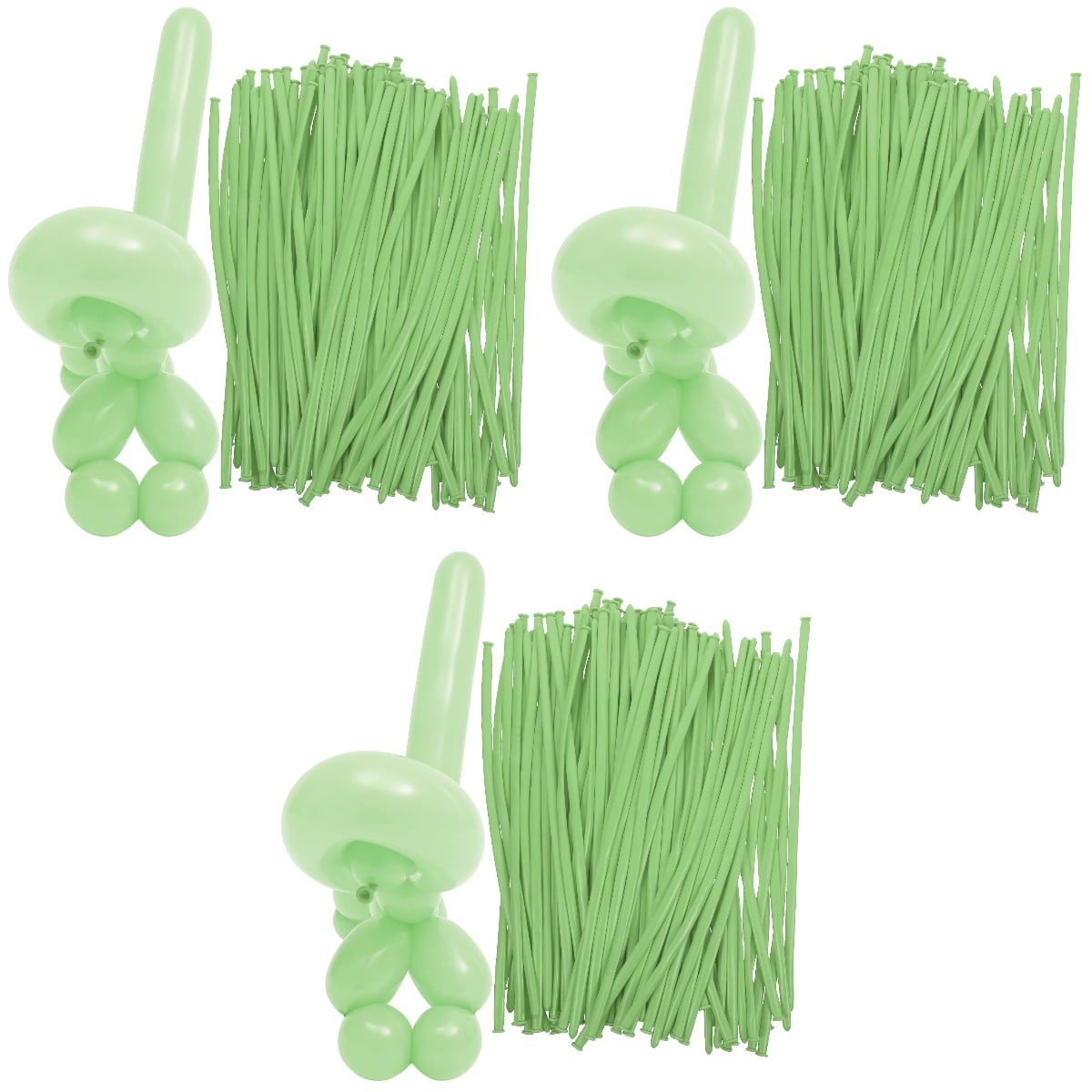 WORGEOUS 300 pcs DIY Twisting Animal Balloons Decorative Balloons ...