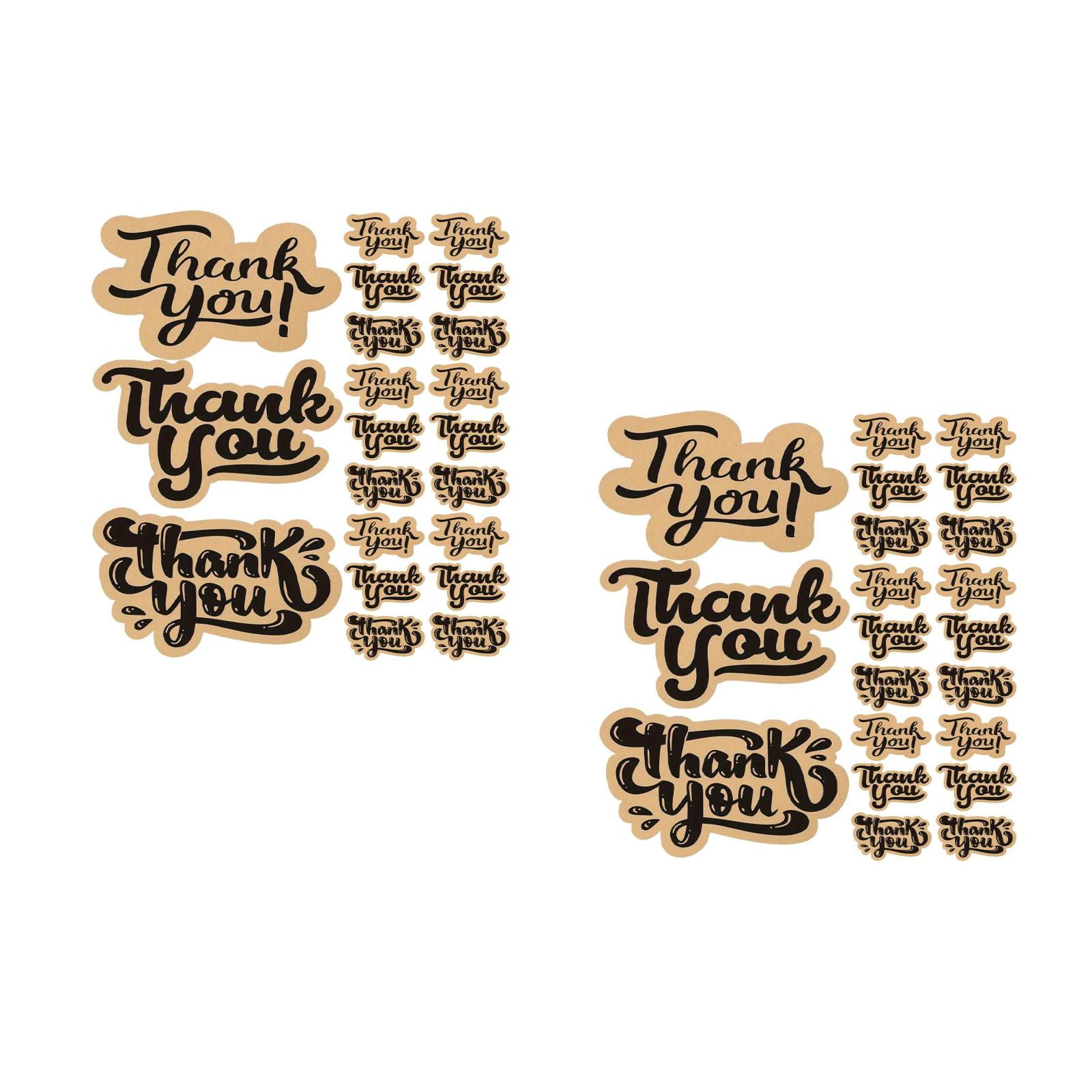 WORGEOUS 300 pcs Paper Thank You Cards For Small Business Appreciation ...