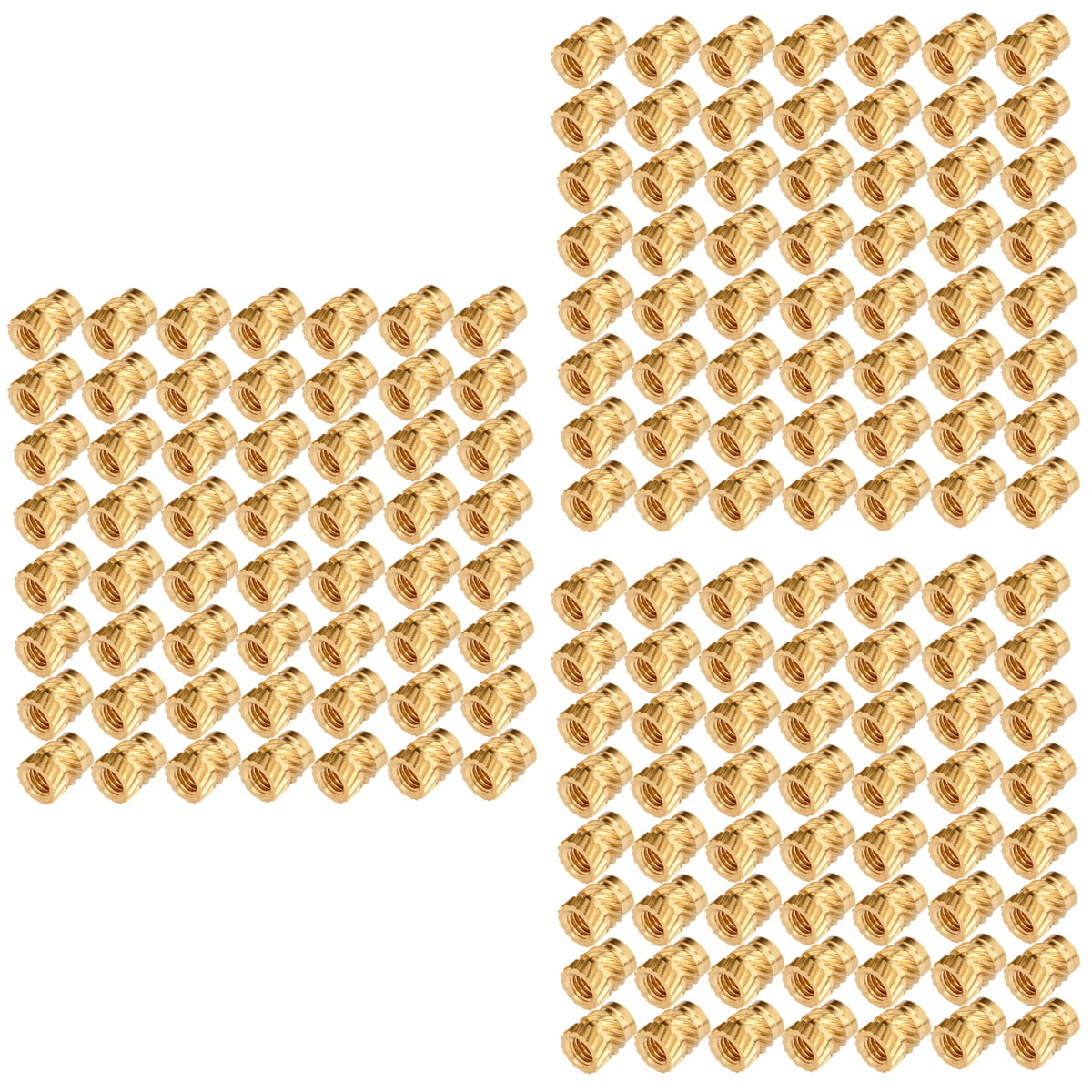 WORGEOUS 300 pcs Professional Threaded Press Fitting Nuts 3D Printed ...