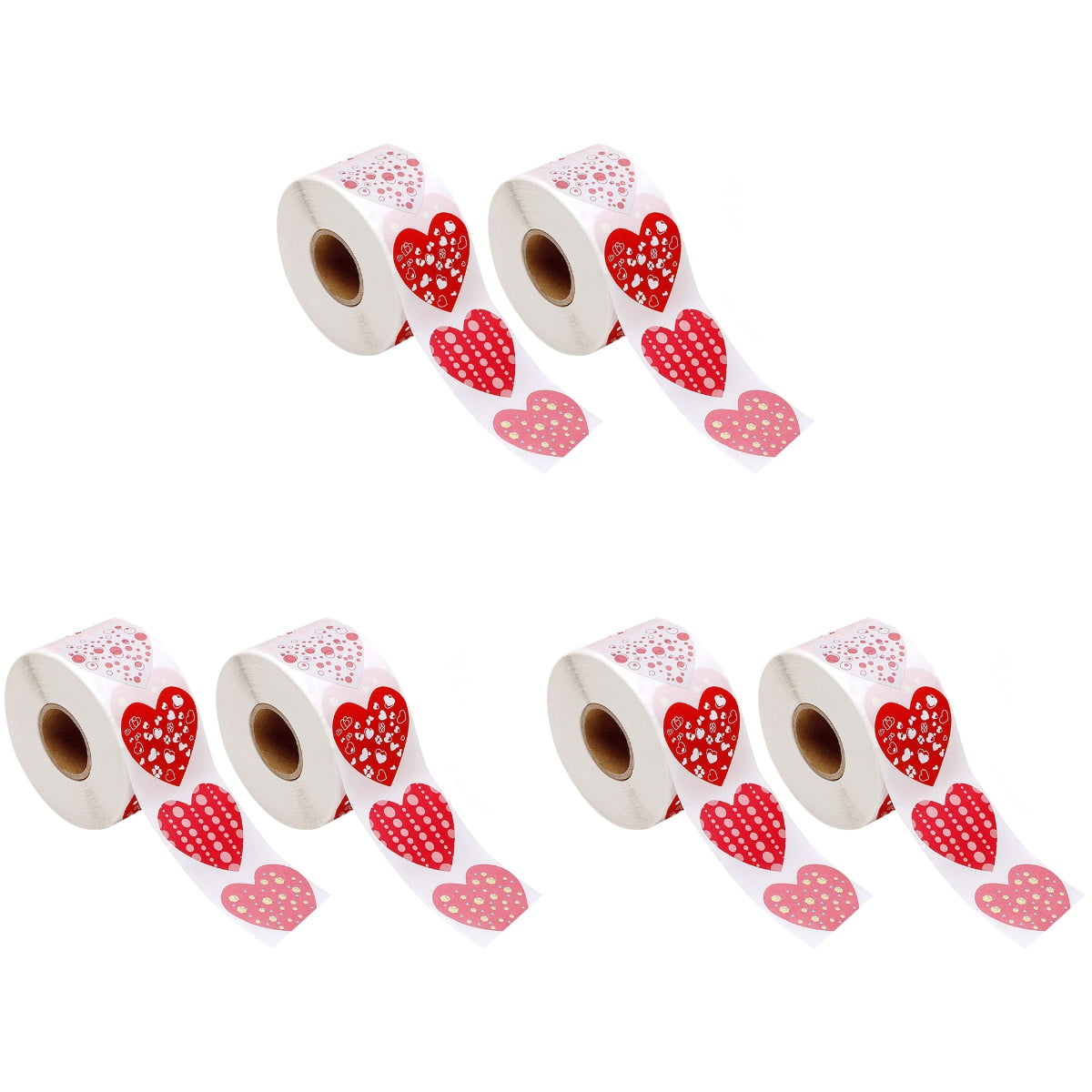 WORGEOUS 3000 pcs Adhesive Party Favor Label Stickers Gift Wrapping ...