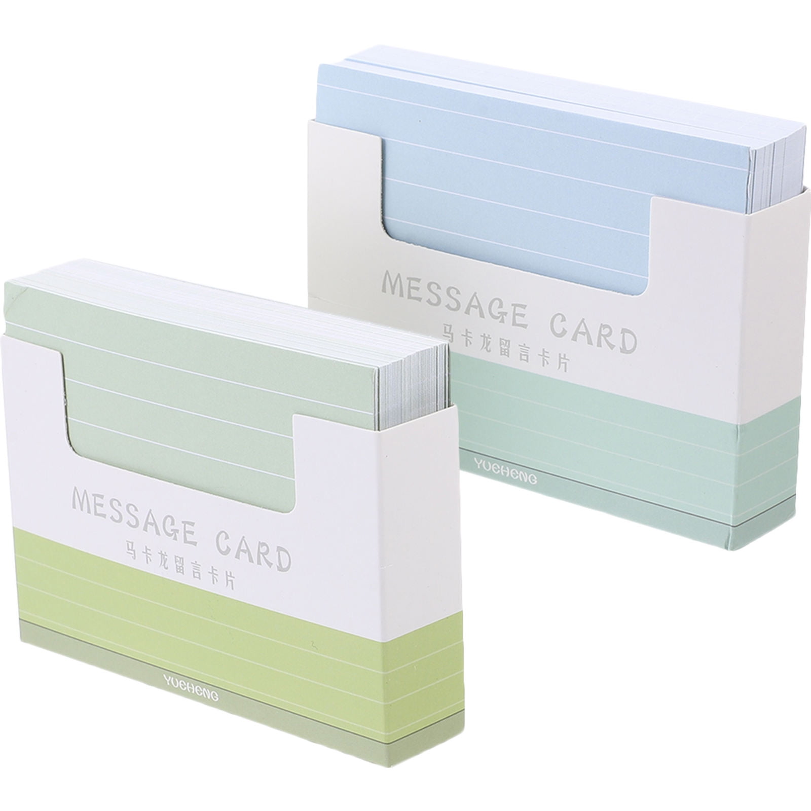 WORGEOUS 300pcs Lined Index Cards Colored Index Card Box Colored Flash ...