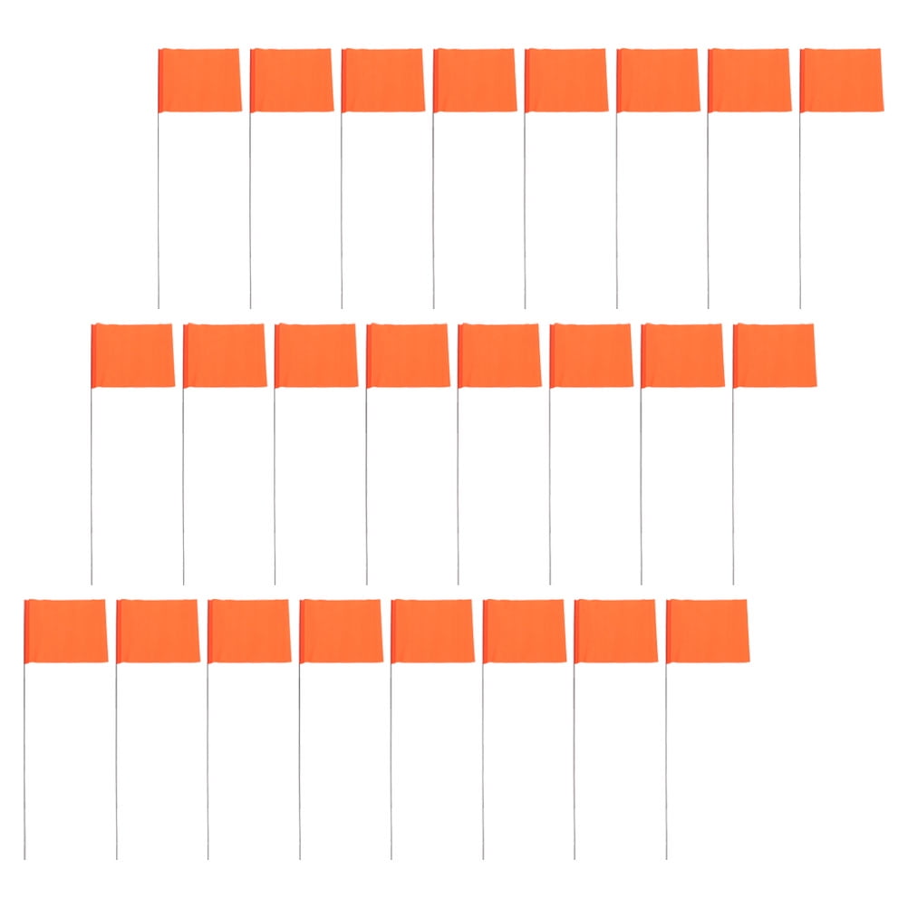 WORGEOUS 30pcs Irrigation Flags Lawn Garden Marking Flags Landscape ...