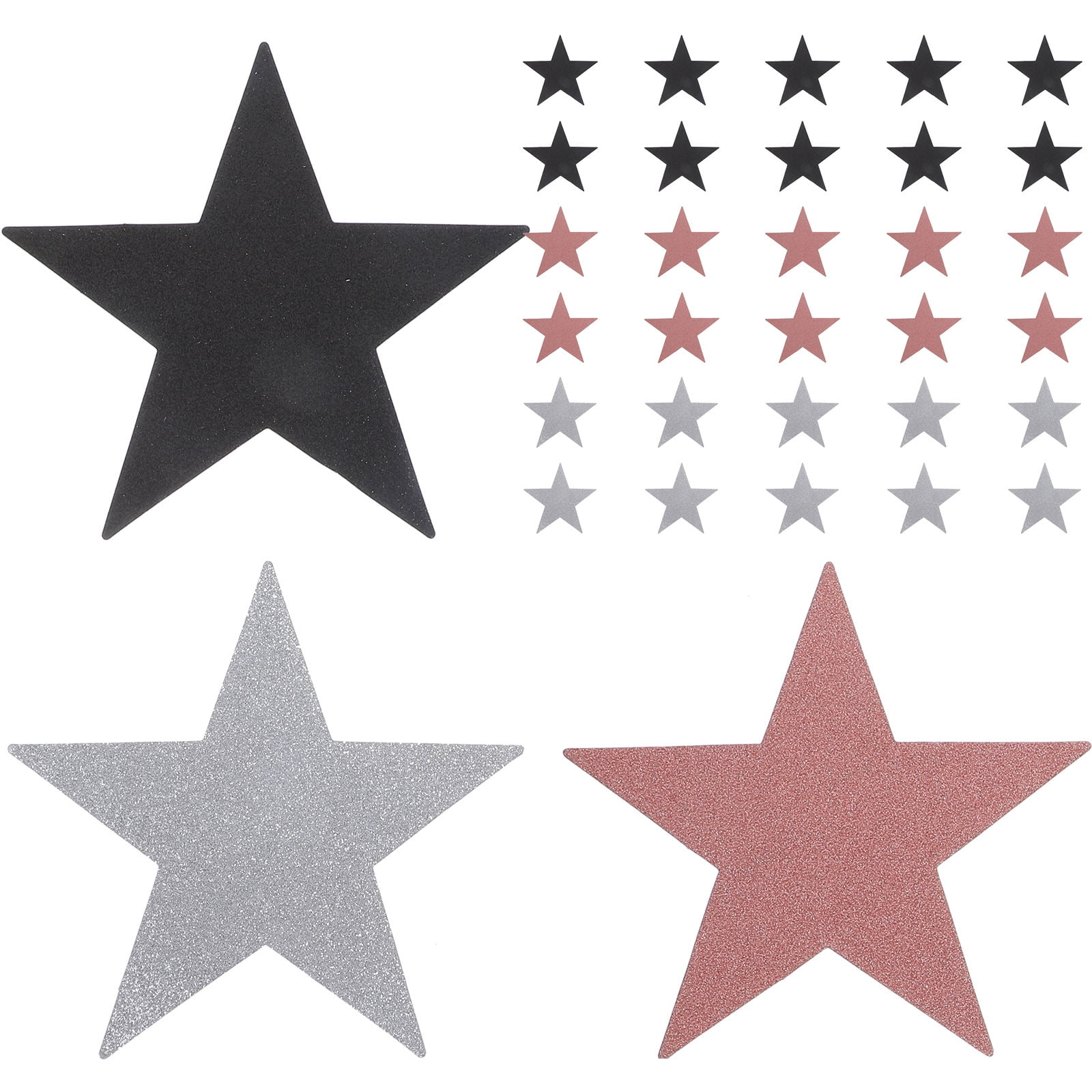 WORGEOUS 30pcs Pentagram Paper Cutouts Graffiti Paper Cutouts ...