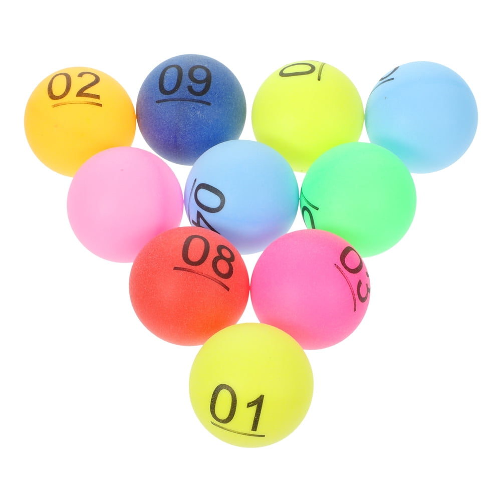 WORGEOUS 30pcs Sphere Game Balls Party Lottery Balls Number Lottery ...