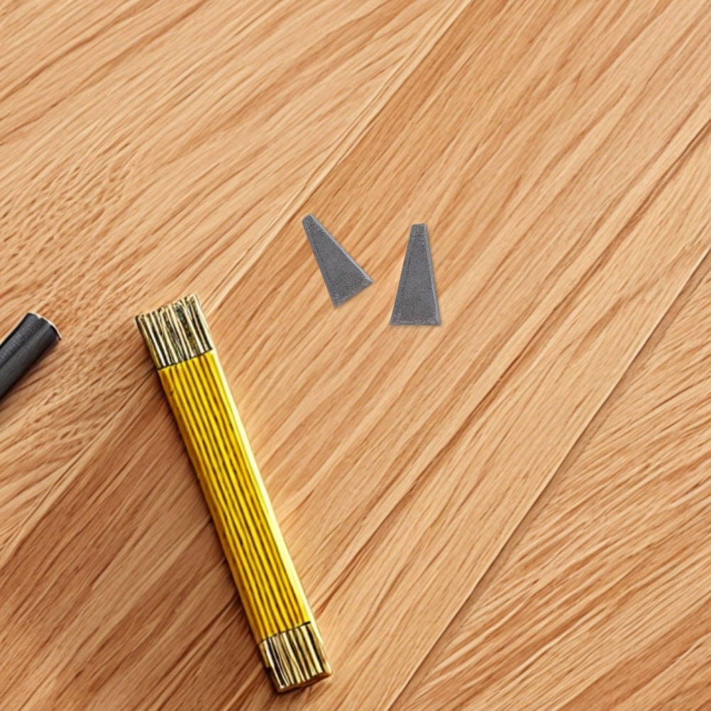 WORGEOUS 30pcs Triangle Wedges Small Wooden And Metal Wedges Wooden ...