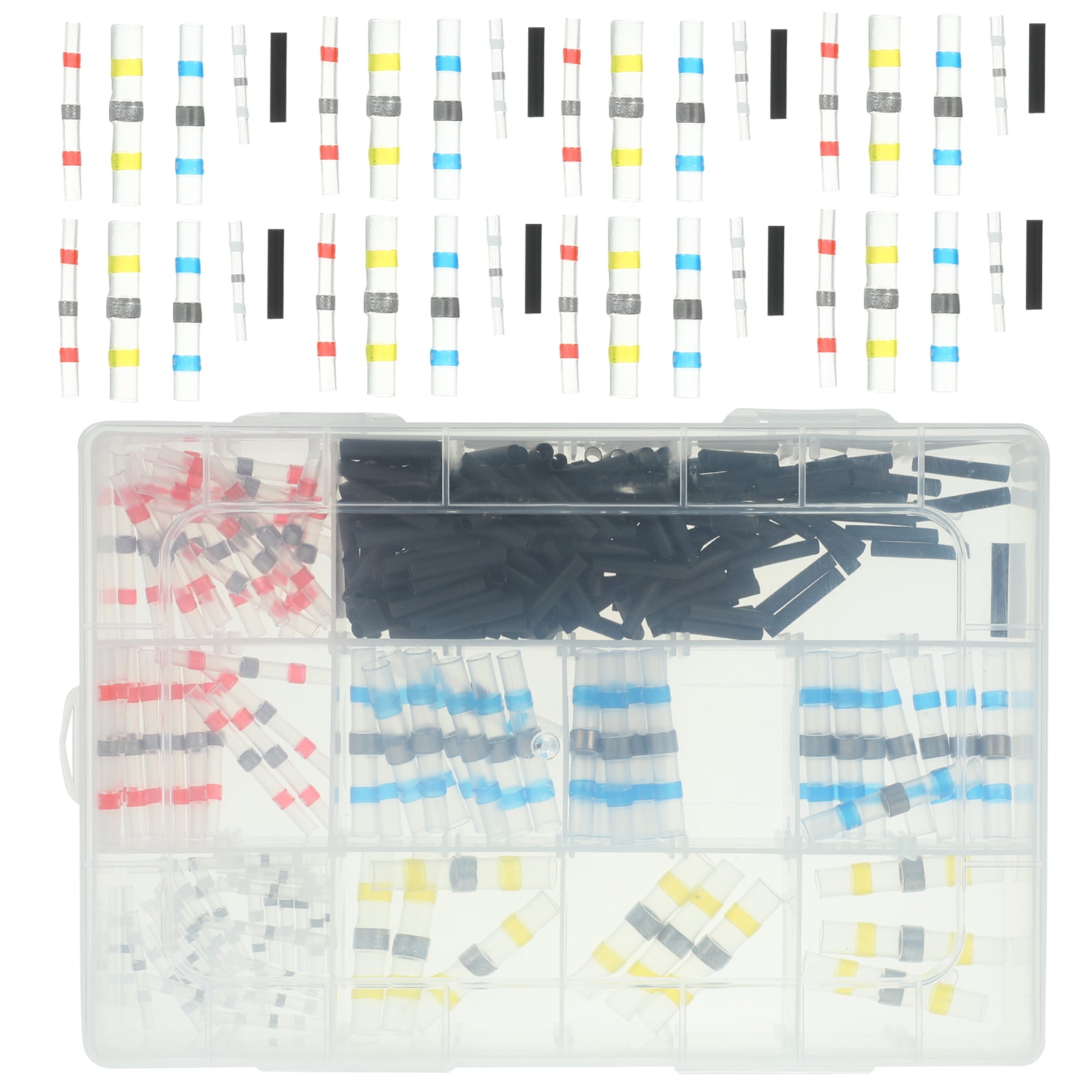 WORGEOUS 310 Pcs Connector Wire Terminals Clam Insulated Electrical ...