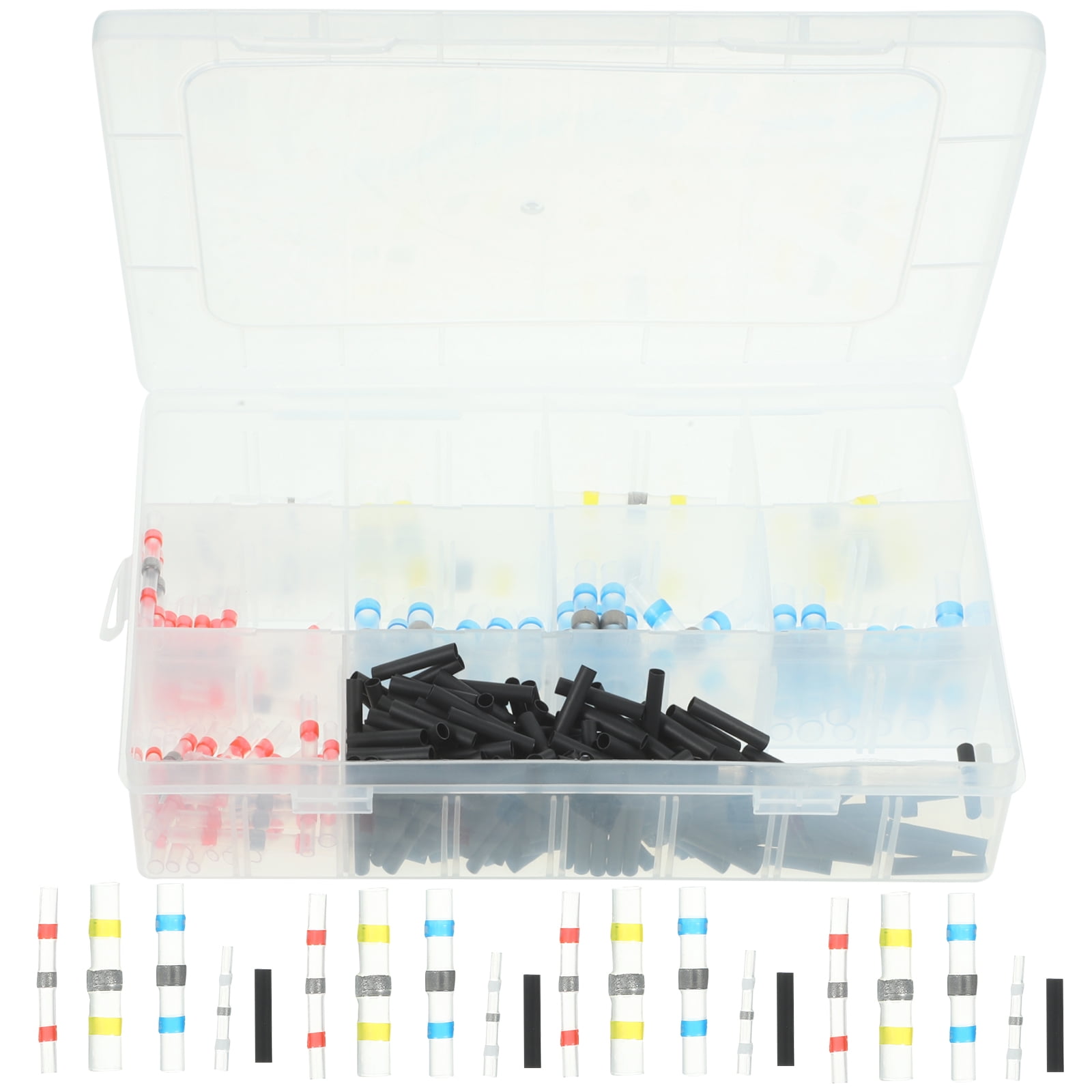 WORGEOUS 310pcs Terminal Seal Wire Connector Kit Heat Shrink Butt ...
