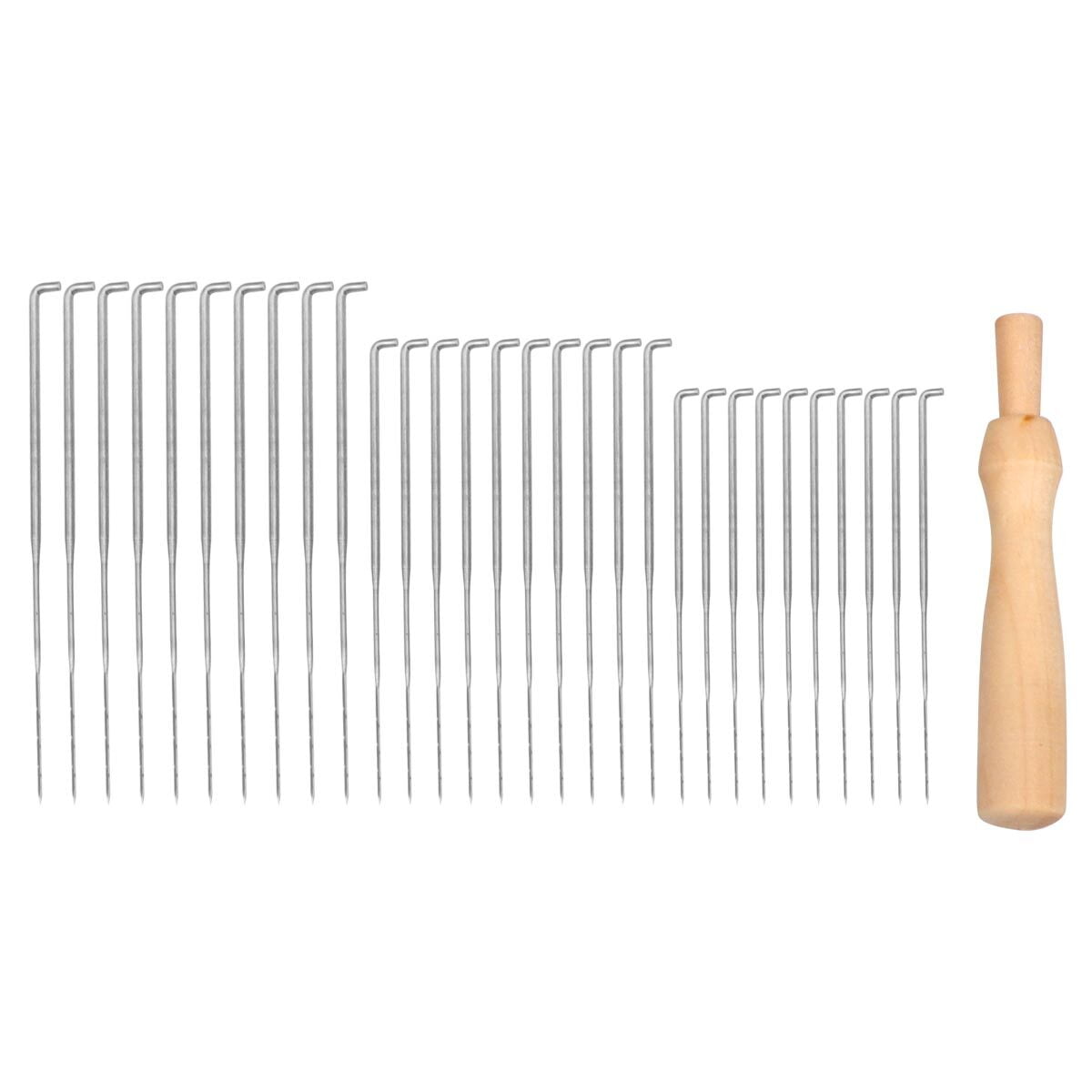 WORGEOUS 32 Pcs in 1 Set Needle Felting Tool Felting Stitch Punch Tool ...