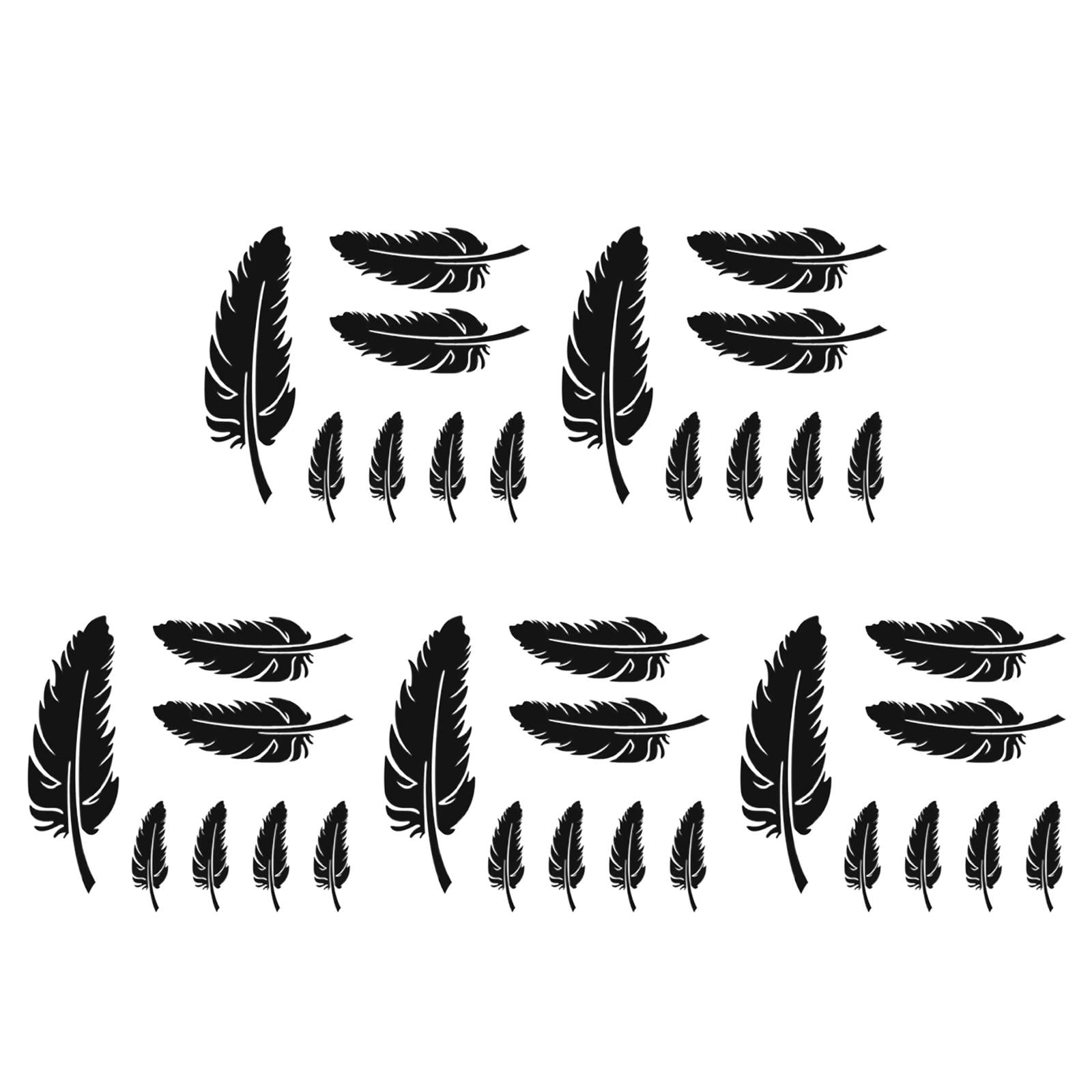 WORGEOUS 35 pcs Car Stickers Creative Bumper Decals for Electric Bike ...