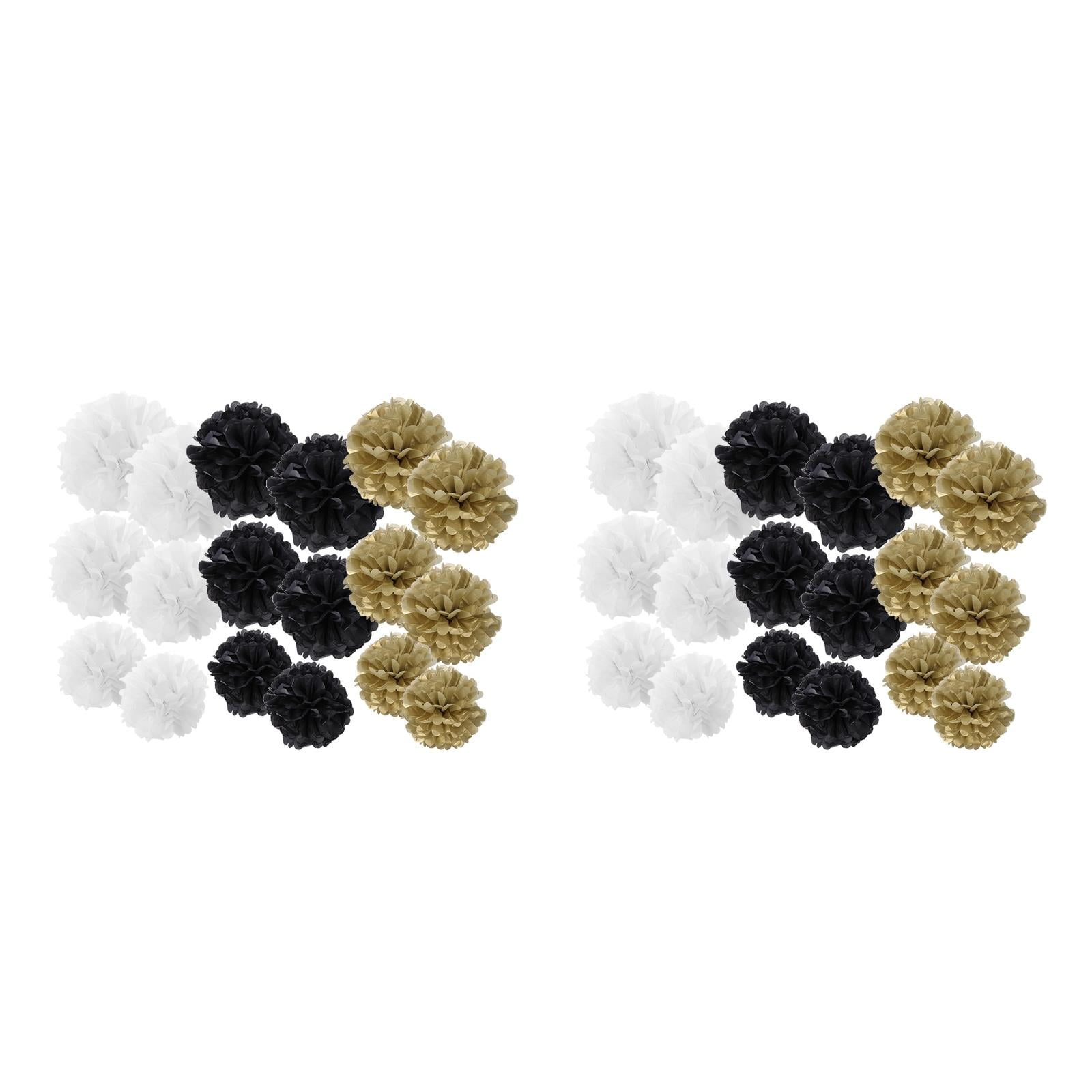 WORGEOUS 36 PCS 6 8 12 Inch Craft Paper Flower Lantern Garland for Wedding Party Decoration ...