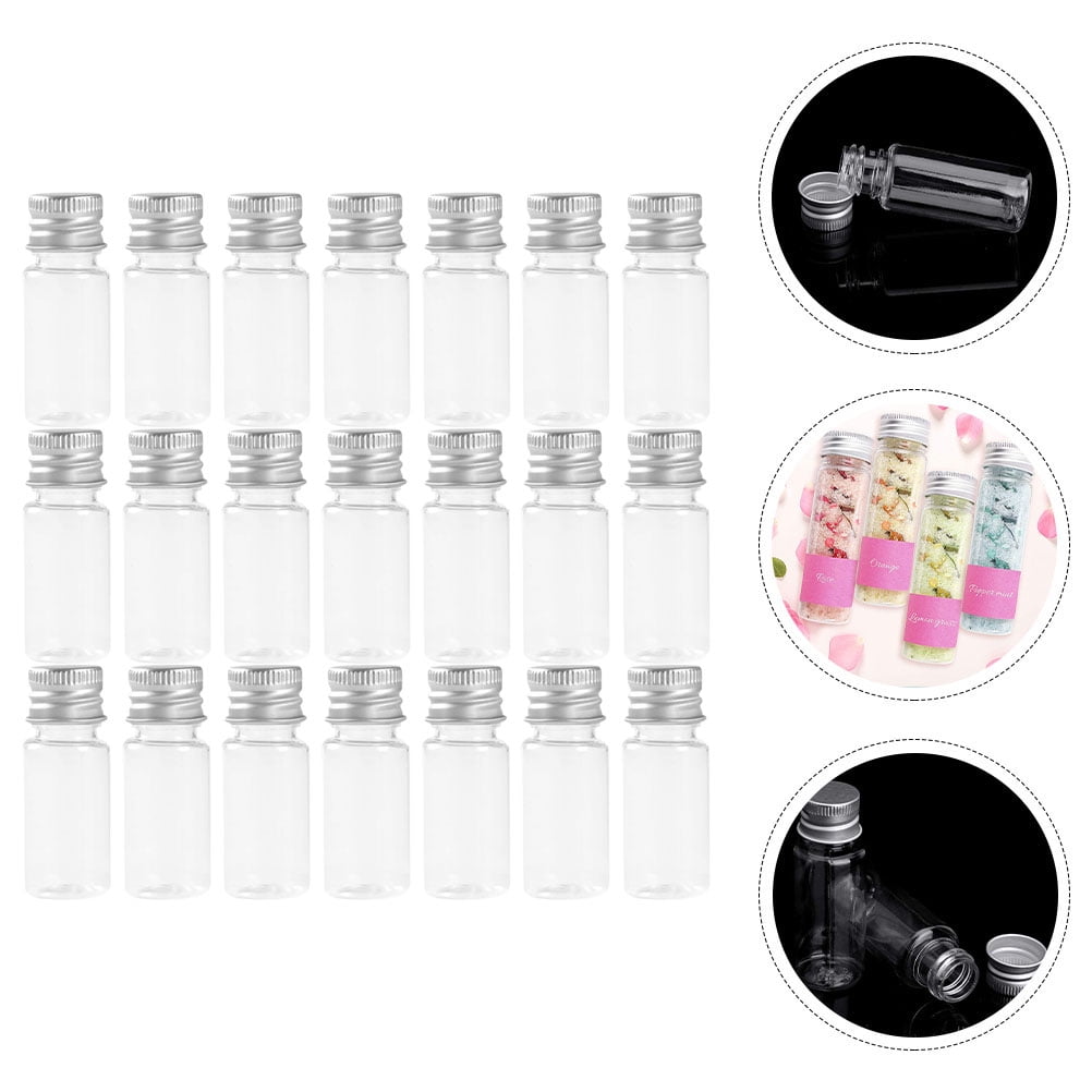 WORGEOUS 36 Pcs Clear Plastic Test Tubes With Caps For Candy Storage ...