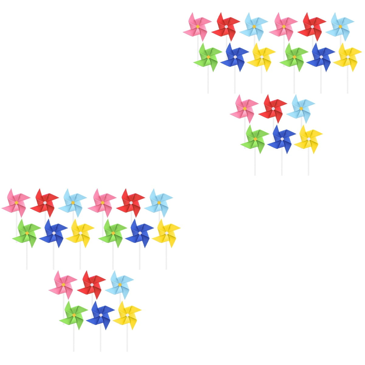 WORGEOUS 36 Pcs Delicate Cake Toppers Decorative Cake Toppers Birthday ...