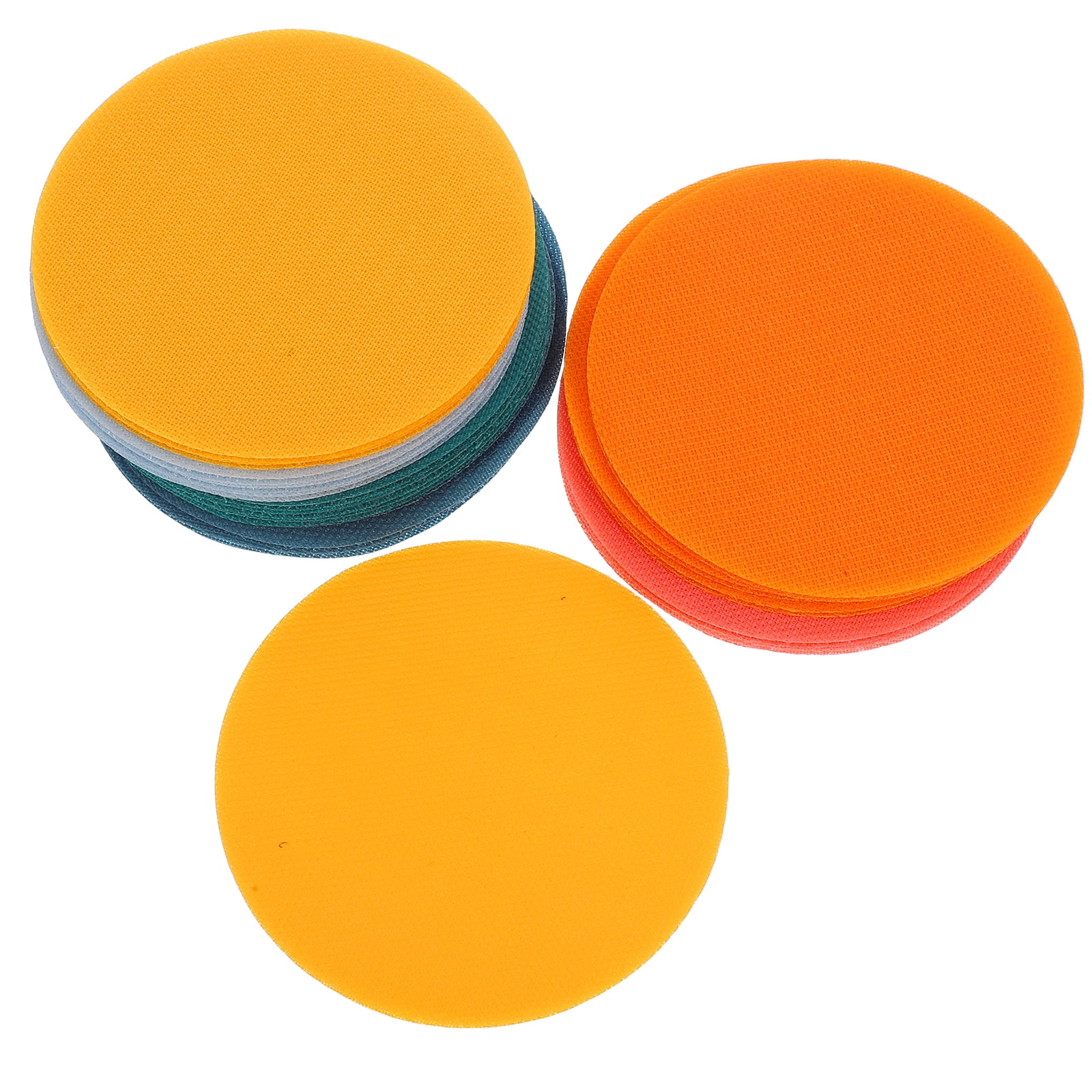 WORGEOUS 36 Pcs Preschool Classroom Decorations Round Rug Vinyl Floor ...