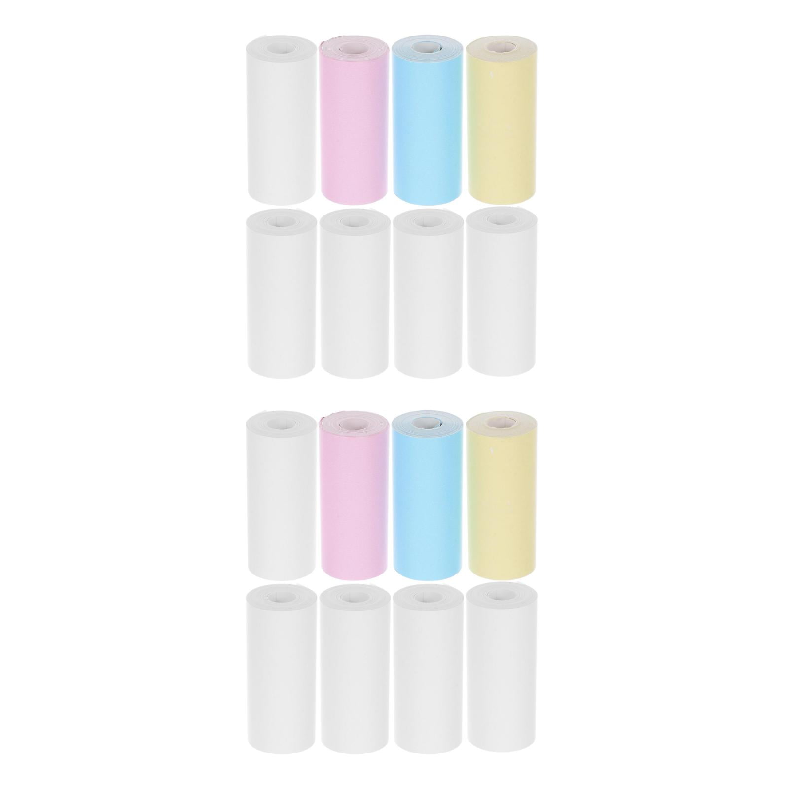 WORGEOUS 36 Rolls Mini Thermal Sticker Printer Paper Inkless Self ...
