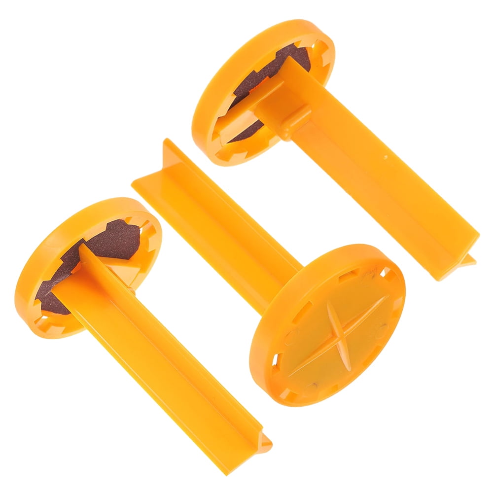 WORGEOUS 3Pcs L-shaped Cue Tip Shaper Sander Portable Cue Sander Tool ...