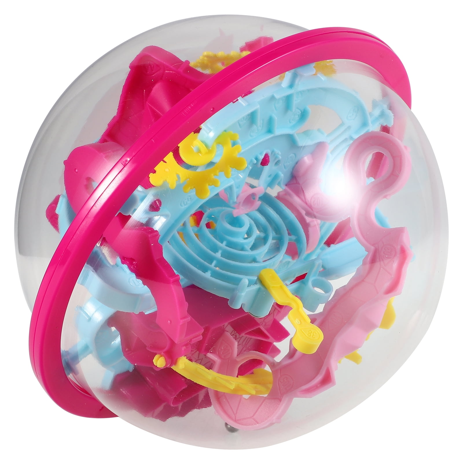 WORGEOUS 3d Puzzle Ball Education Toy Interactive Maze Obstacles Child ...