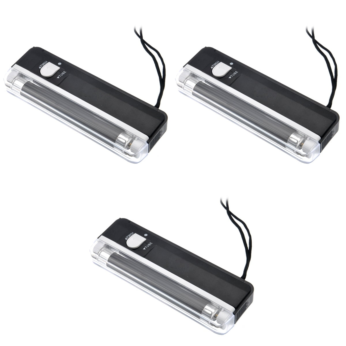 WORGEOUS 3pcs 2-in-1 Portable Handheld Currency Money Detector Torch ...