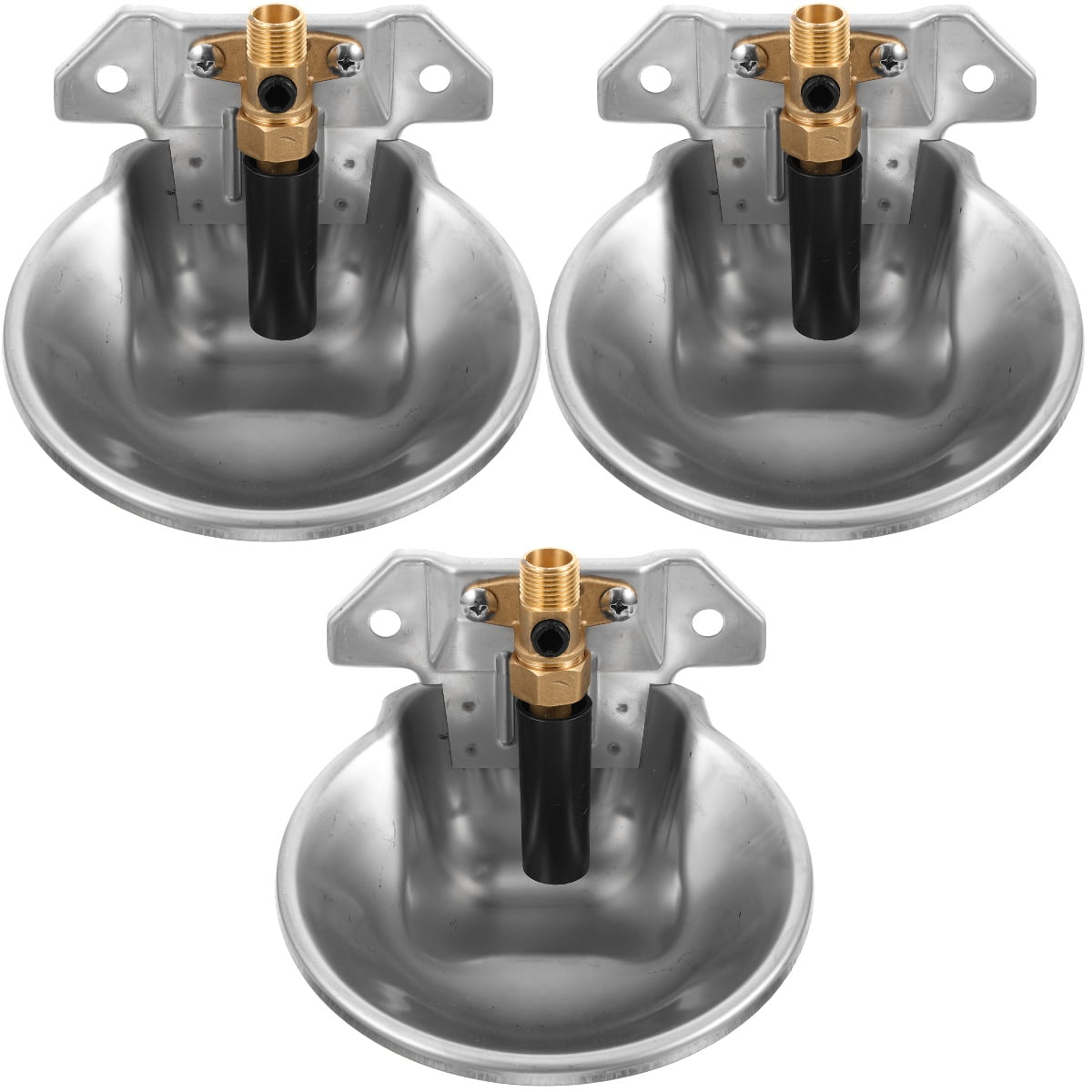 WORGEOUS 3pcs Automatic Cow Drinking Water Bowl Cow Water Feeder Water ...